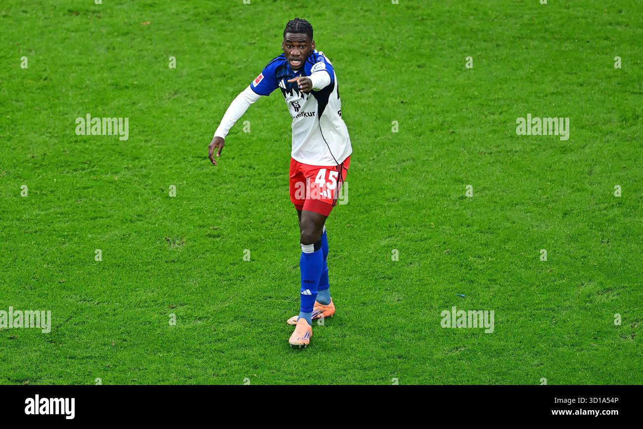 Fabio Balde (HSV Hamburg) Hamburg, October 25, 2025, Football ...