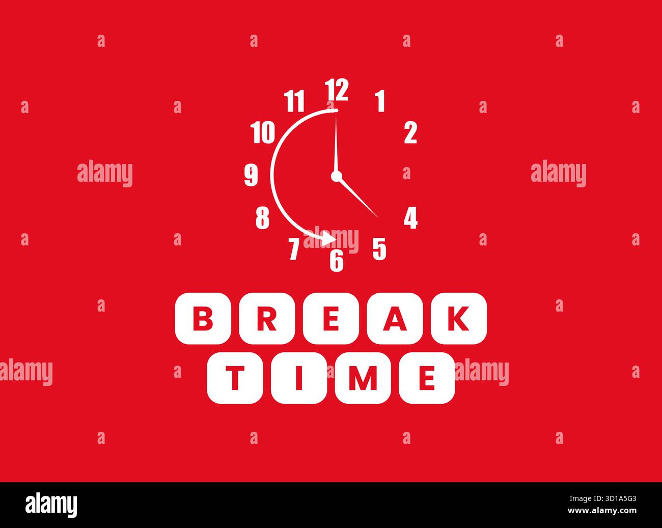 Bold red arrow in Stock Vector Images - Alamy