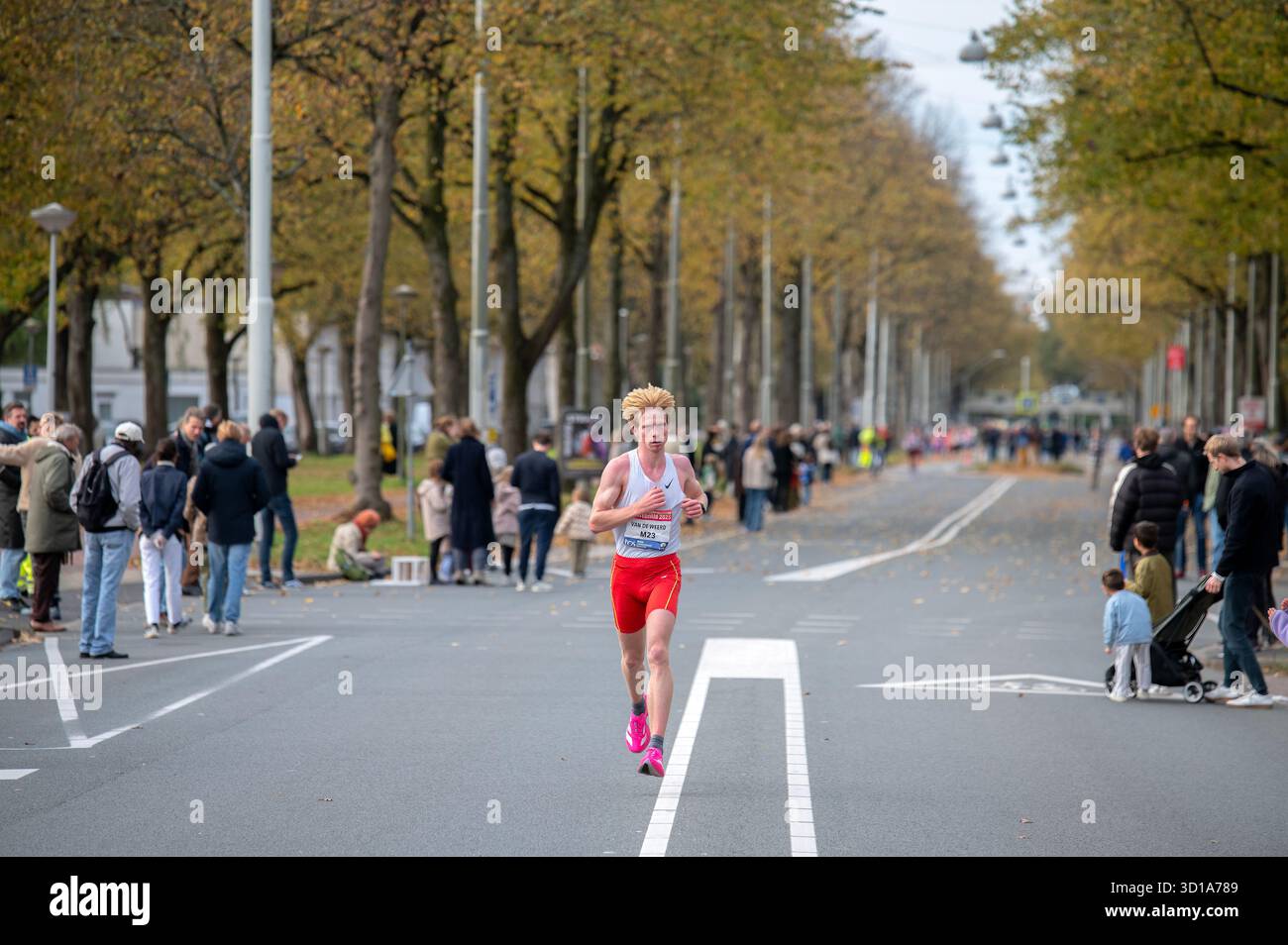 Freek Van De Weerd At The TCS Amsterdam Marathon At Amsterdam The ...