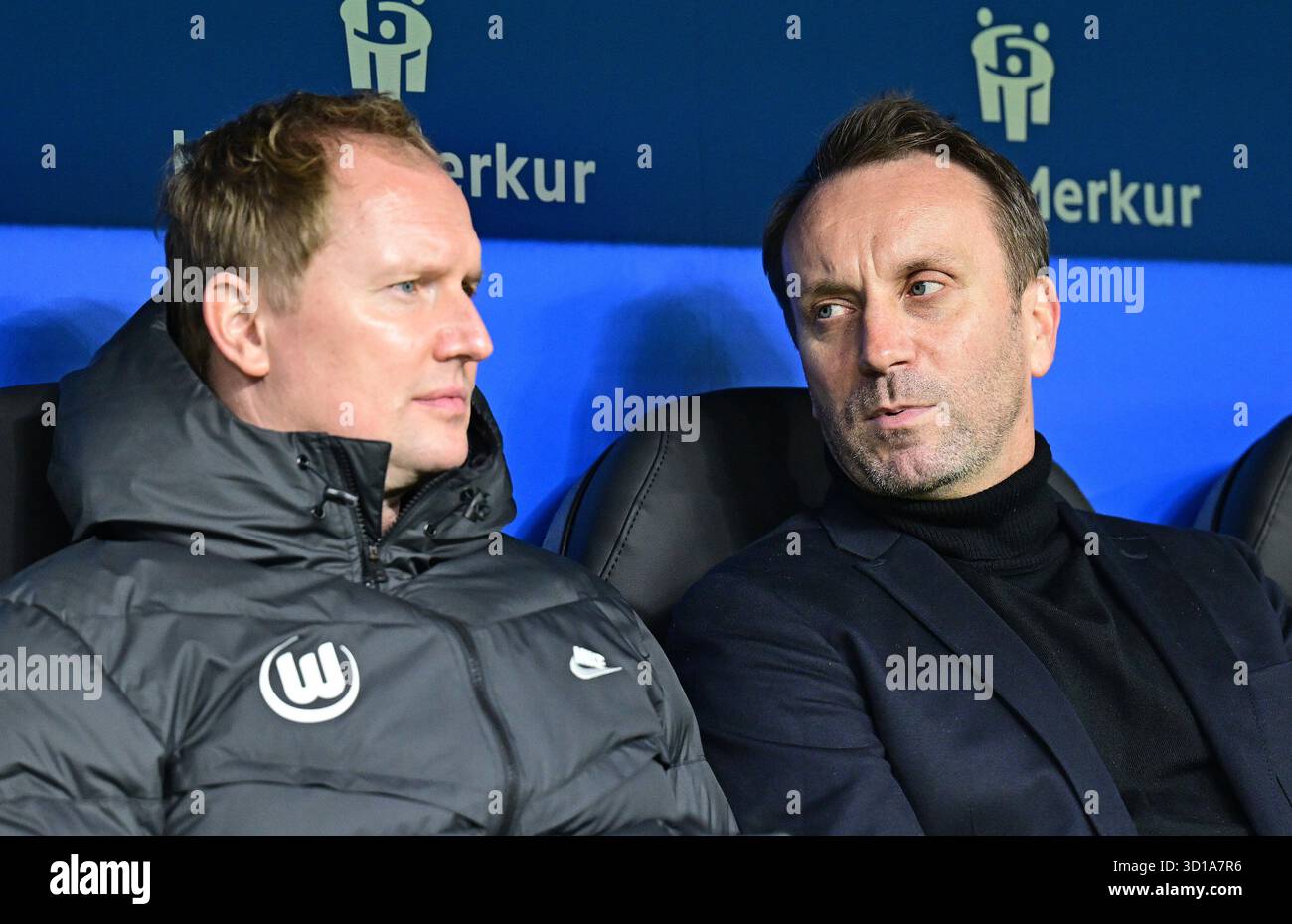 from left: Benjamin Hoppenz (Sports Coordinator, Wolfsburg), Sports ...