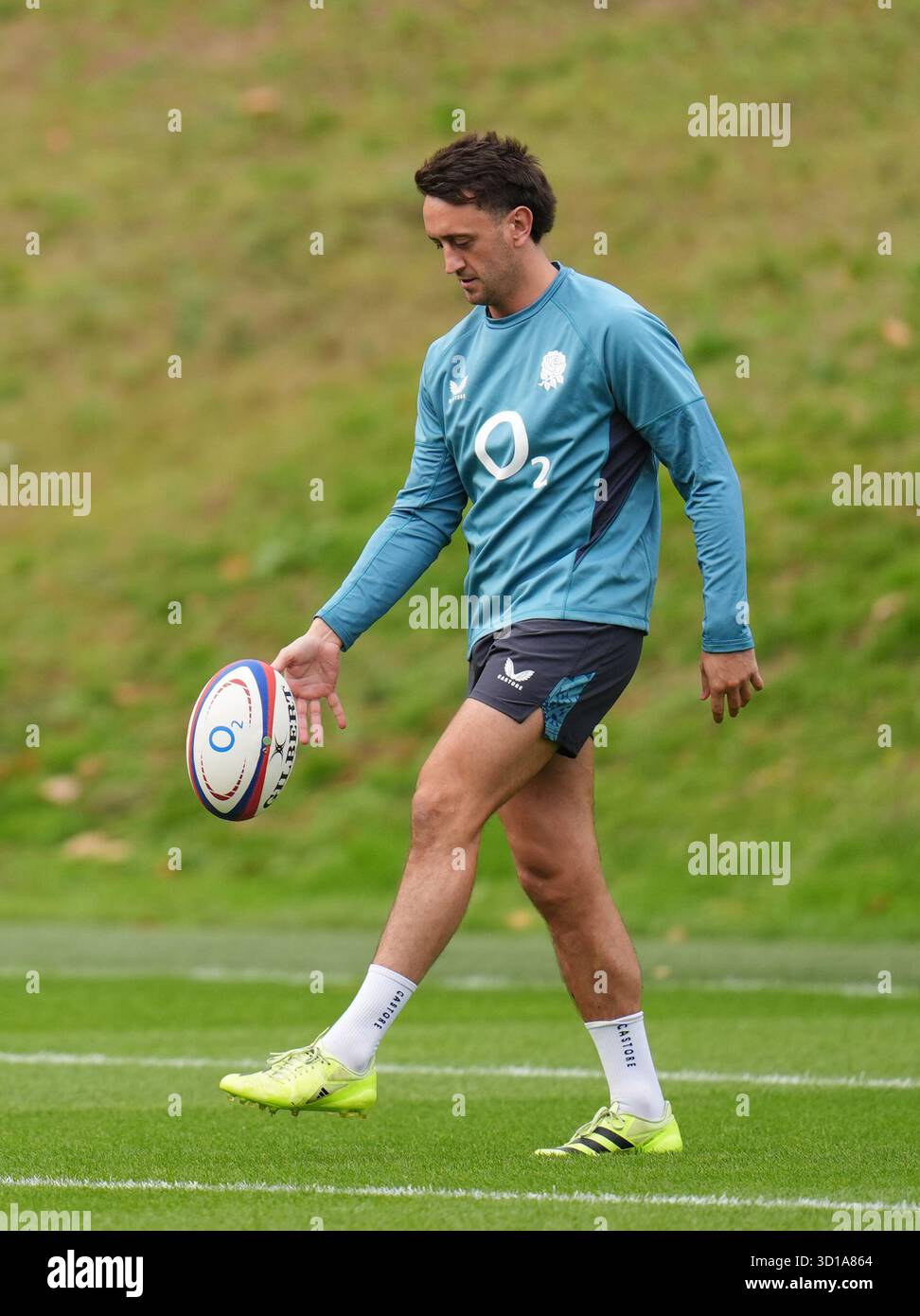 England's Alex Mitchell during a training session at the England Rugby ...