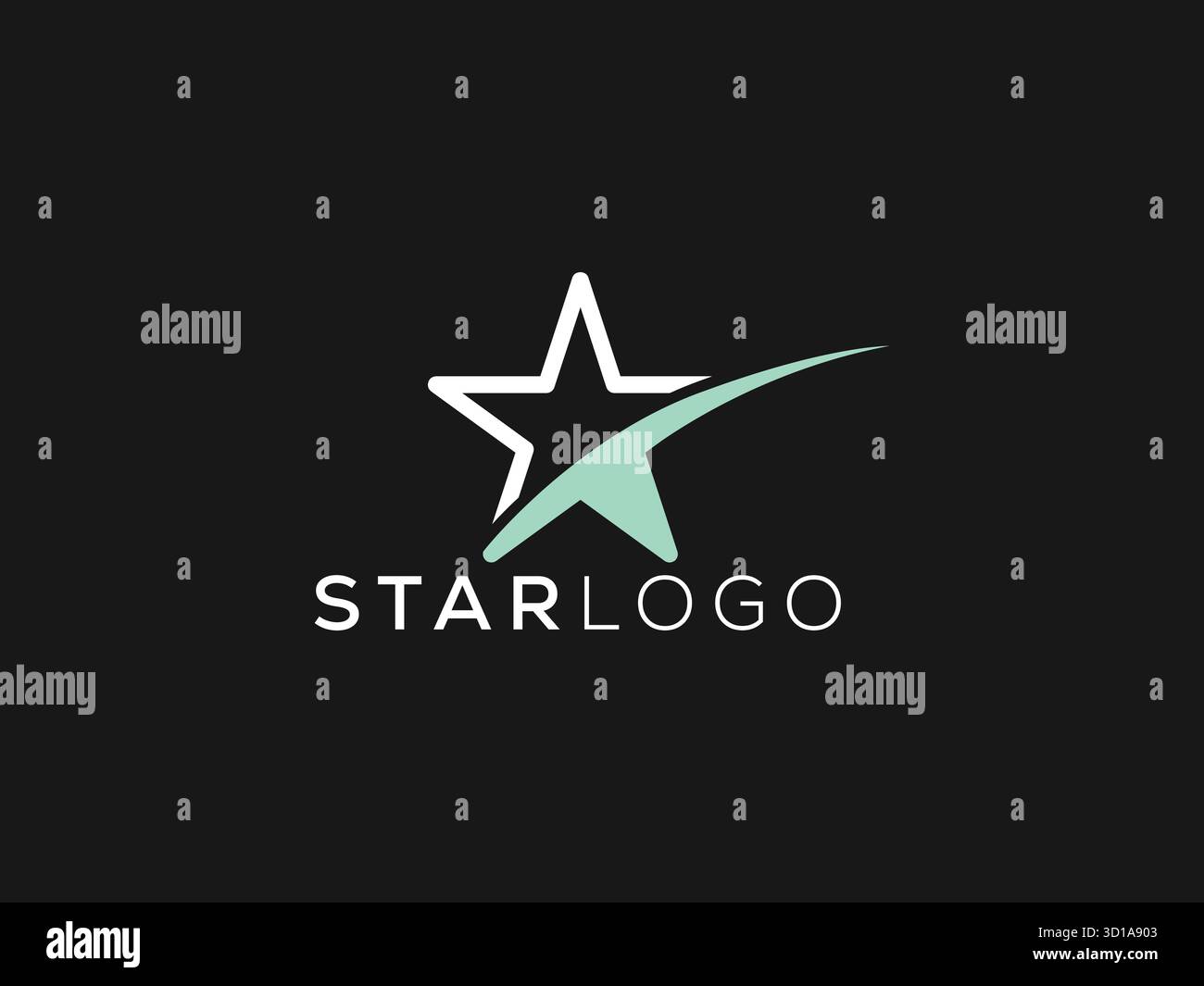 Minimalist star branding Stock Vector Images - Alamy