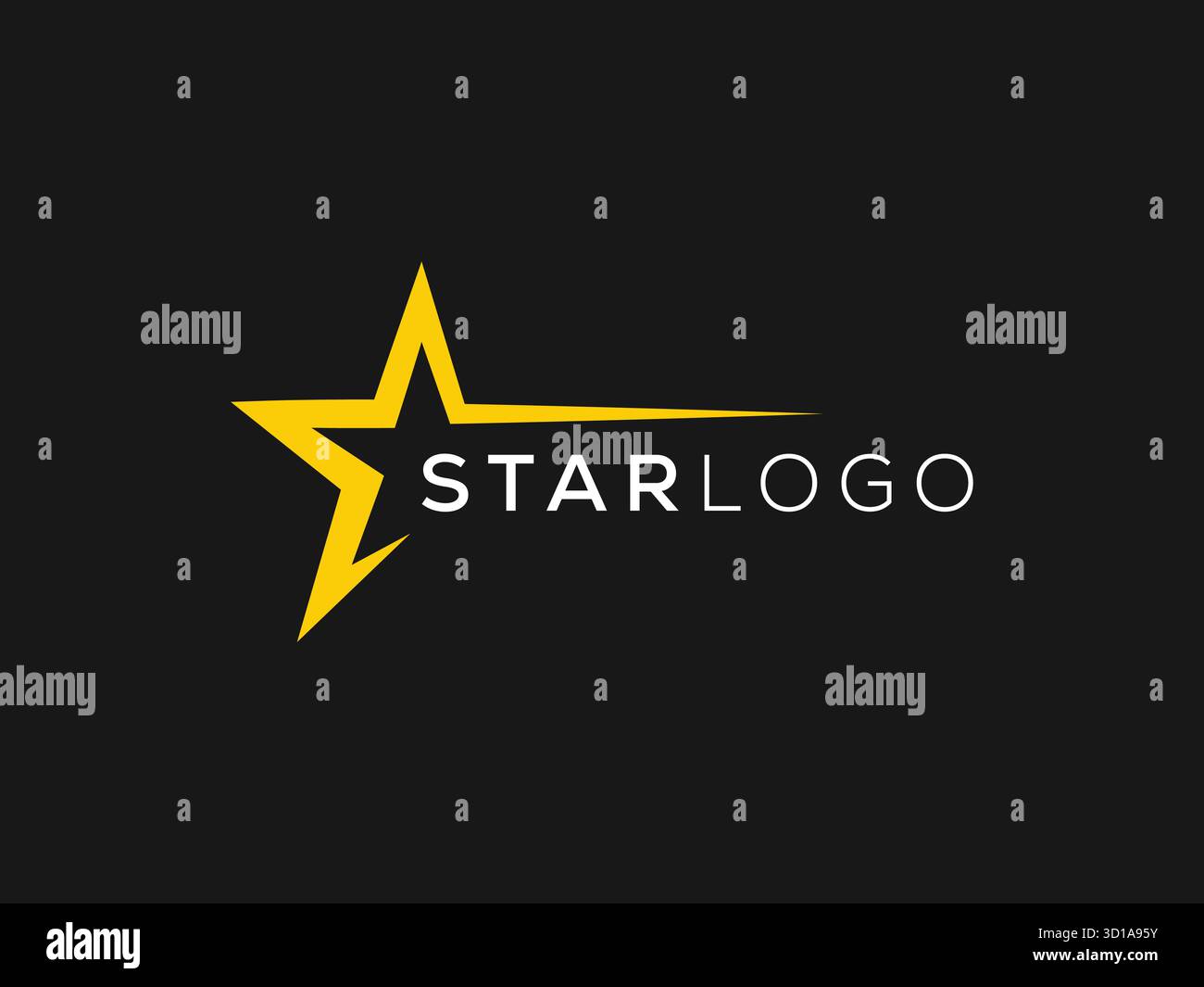 Minimal and professional star Logo design Stock Vector Image & Art - Alamy