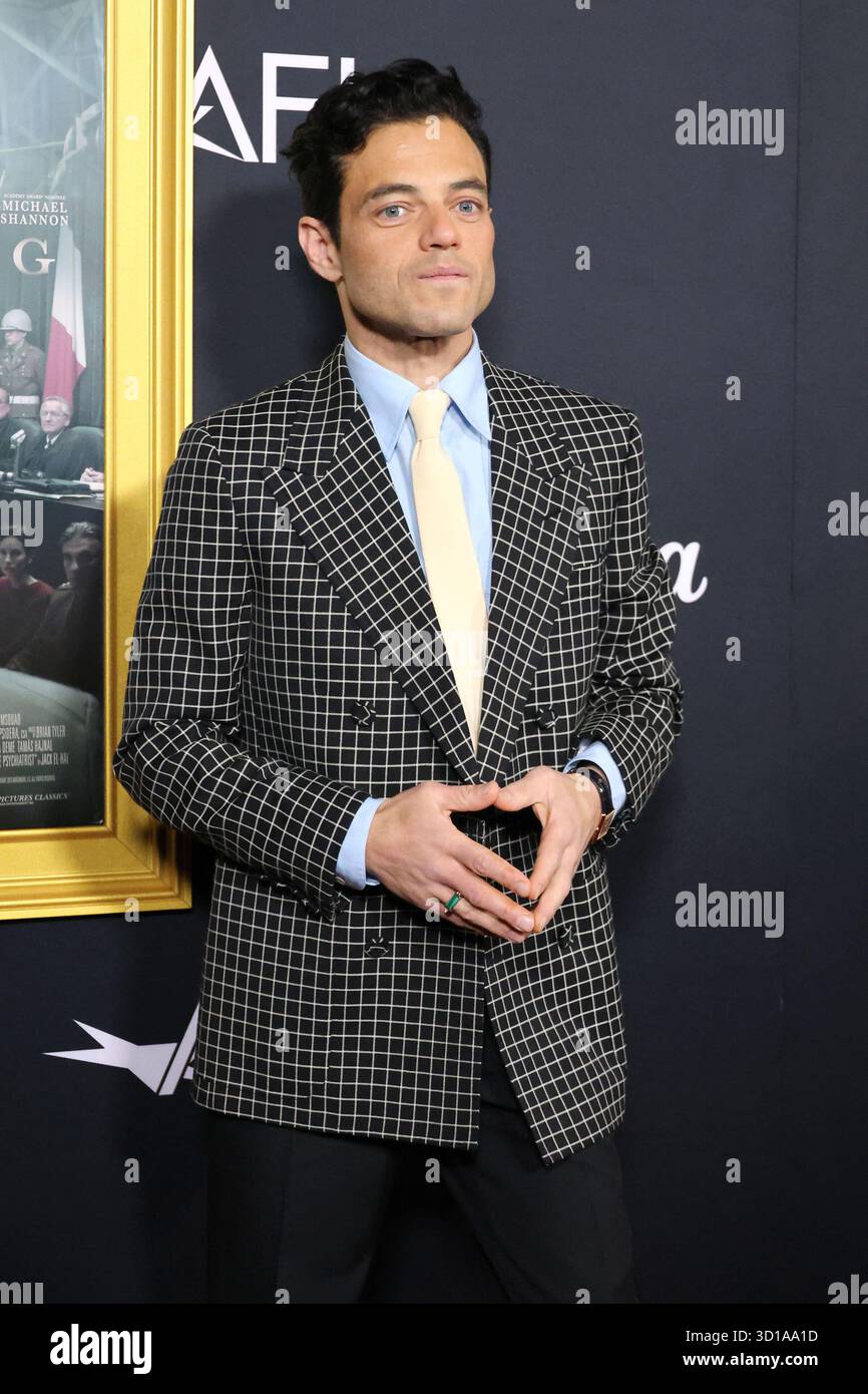 October 24, 2025, Los Angeles, California, USA: RAMI MALEK at the 2025 ...