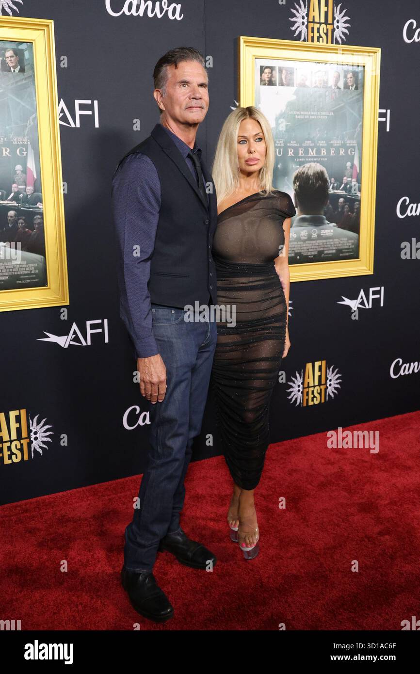 LOS ANGELES - OCT 24: Lorenzo Lamas, Shauna Sand at the 2025 AFI FEST ...