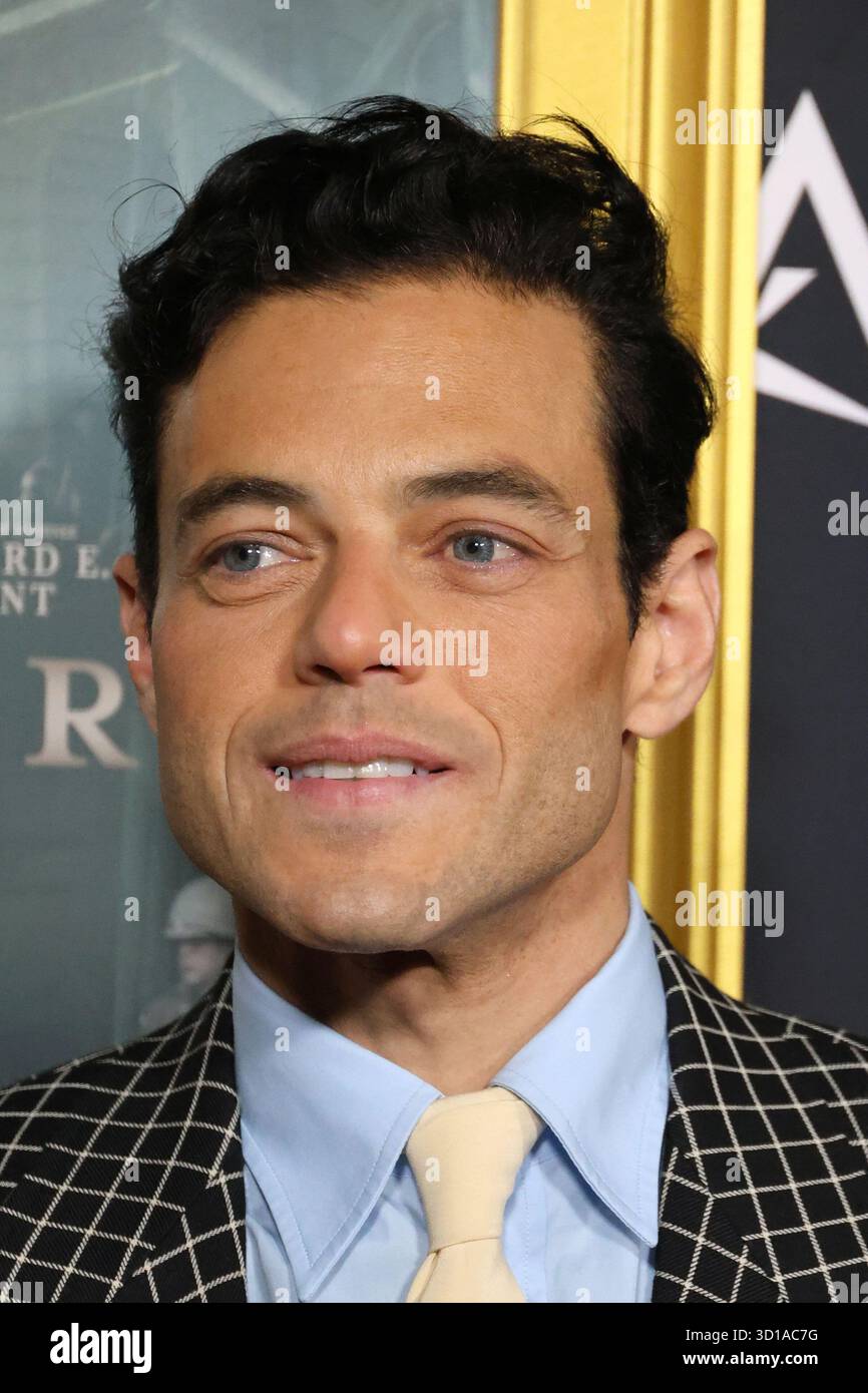 LOS ANGELES - OCT 24: Rami Malek at the 2025 AFI FEST - "Nuremberg ...