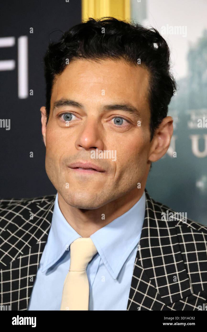 LOS ANGELES - OCT 24: Rami Malek at the 2025 AFI FEST - "Nuremberg ...