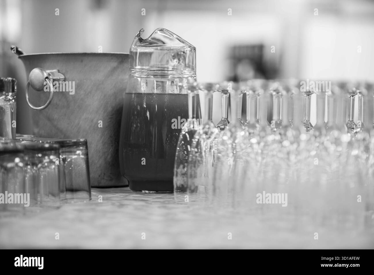Kitchen taste Black and White Stock Photos & Images - Alamy
