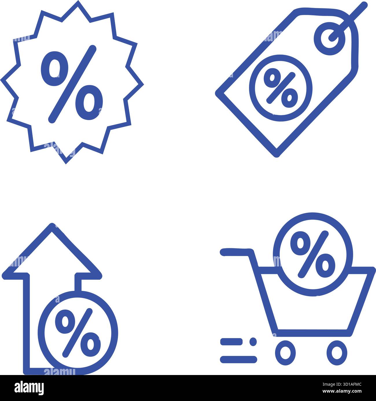 Ux ui blue icon Cut Out Stock Images & Pictures - Alamy