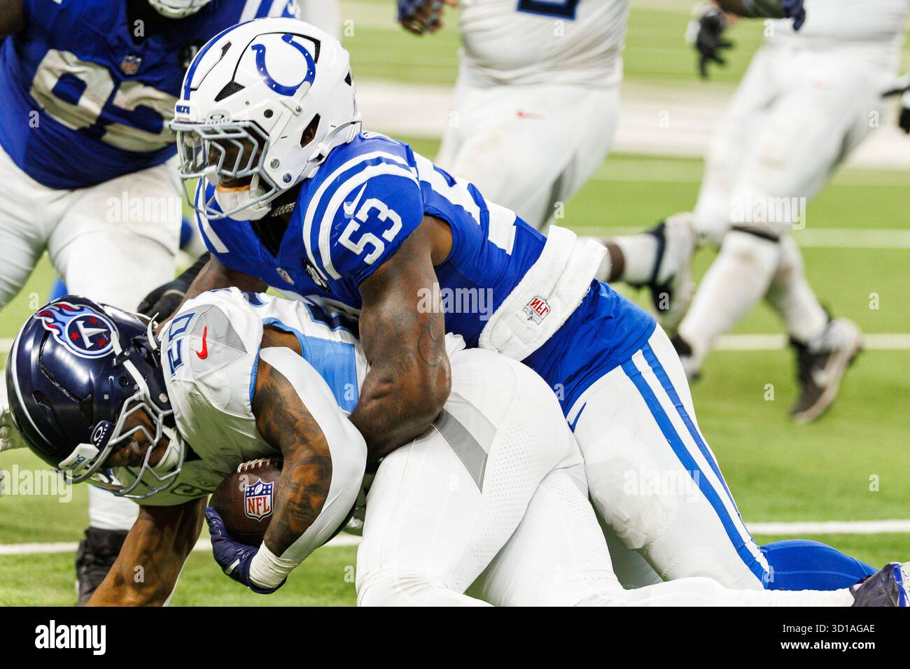 October 26, 2025: Indianapolis Colts linebacker Germaine Pratt (53 ...