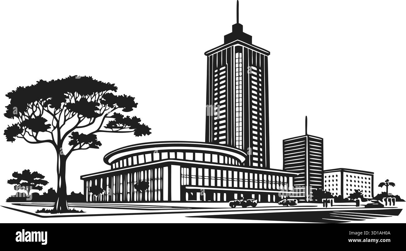 Urban design projects Cut Out Stock Images & Pictures - Alamy