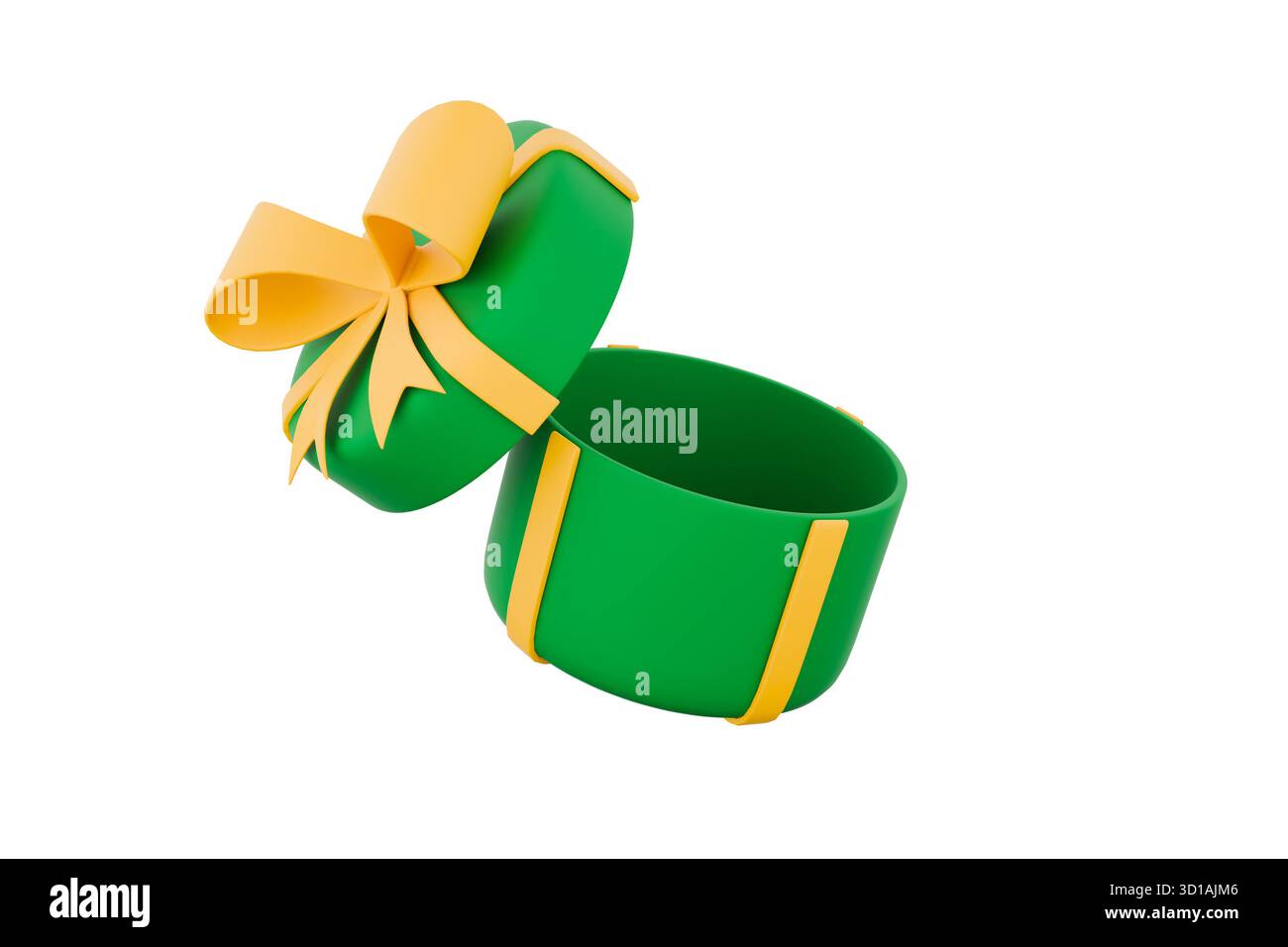 Gift boxes colored bows Cut Out Stock Images & Pictures - Alamy