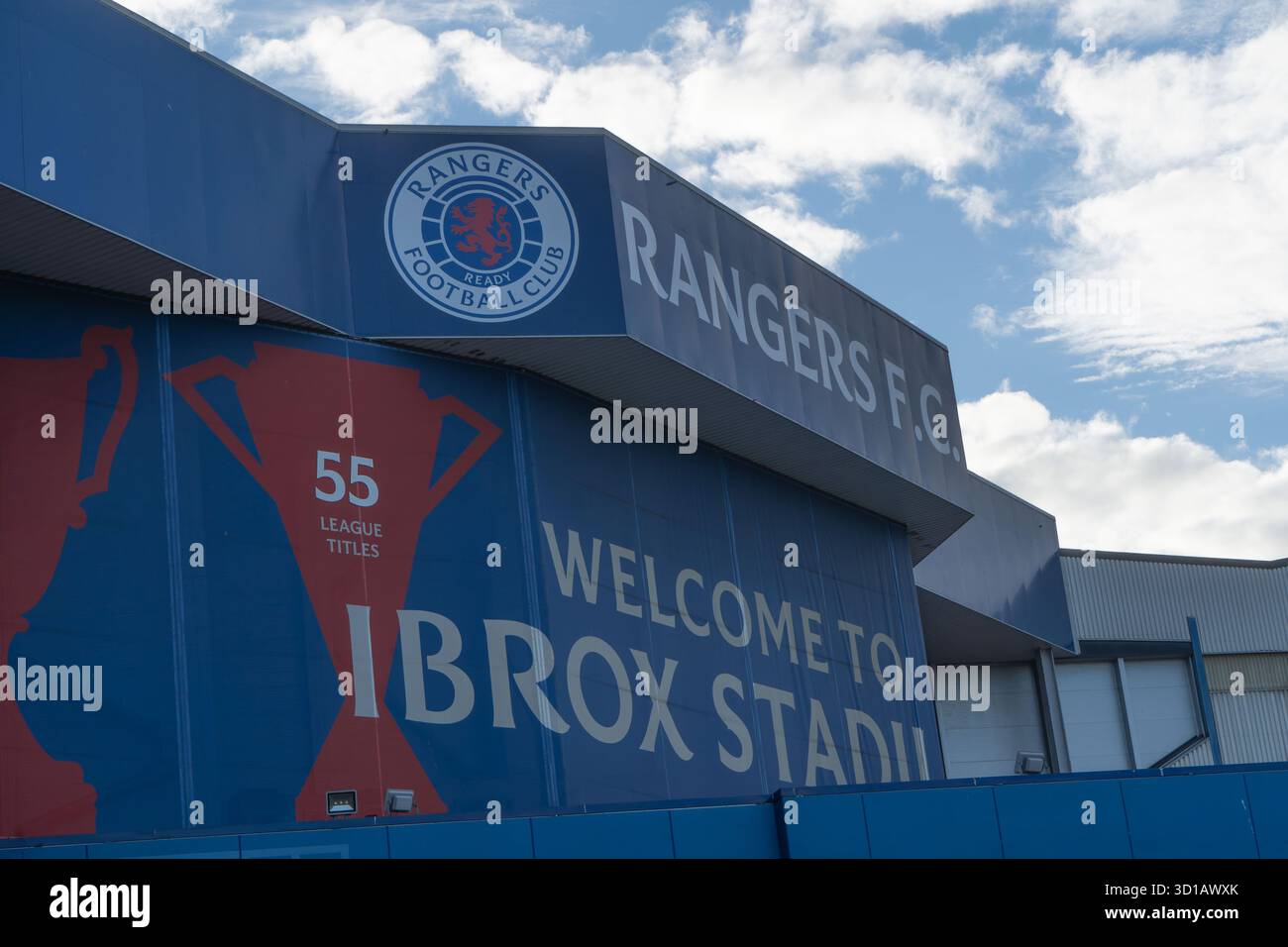 Glasgow stadium disaster hi-res stock photography and images - Alamy