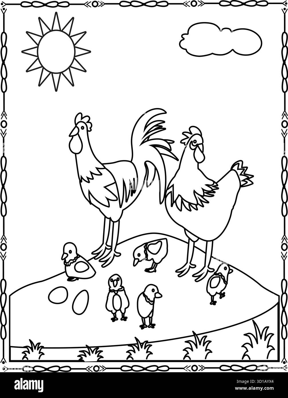 Children's books animal Stock Vector Images - Alamy