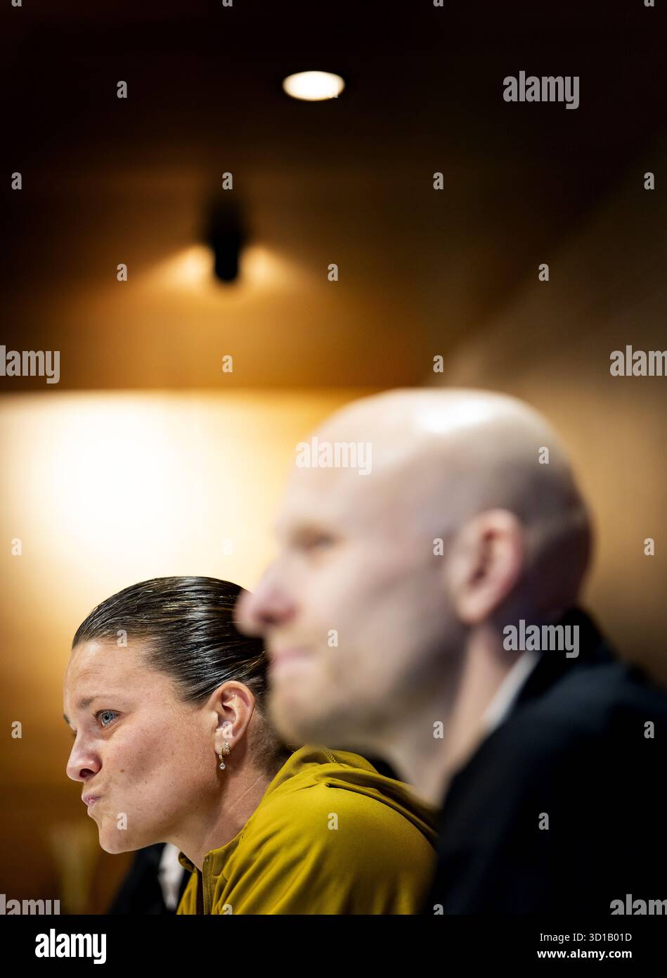 ZEIST - Sherida Spitse during the Dutch women's national team's press ...