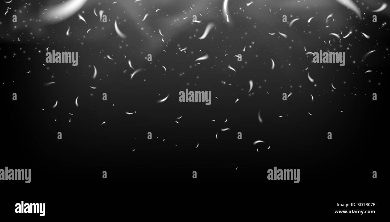 Realistic fiery sparks glowing Black and White Stock Photos & Images ...