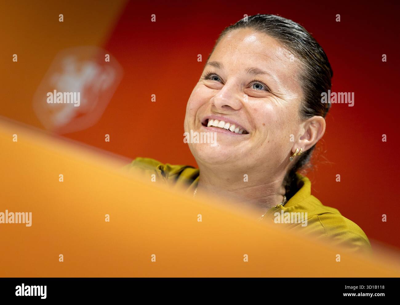 ZEIST - Sherida Spitse during the Dutch women's national team's press ...
