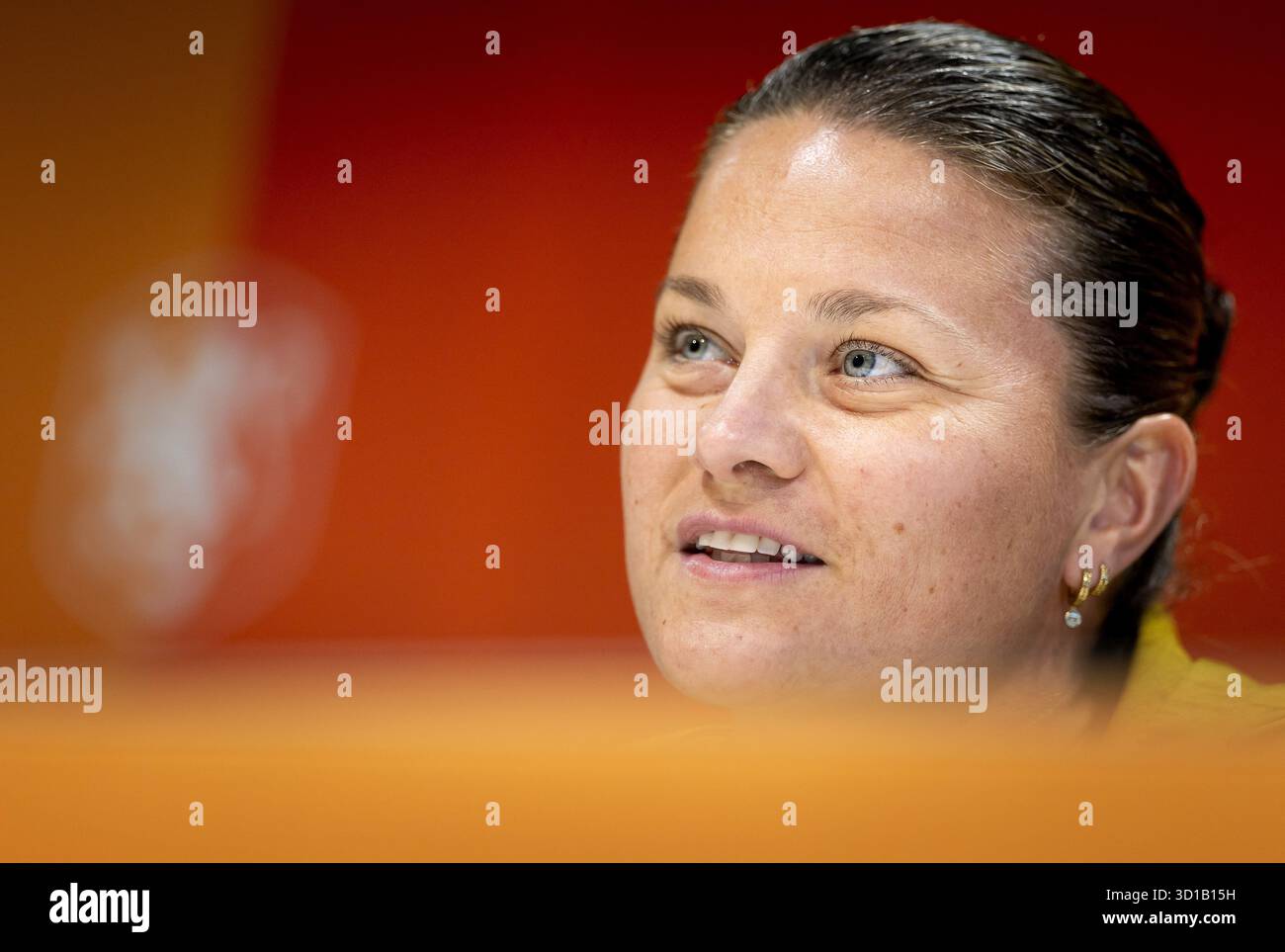 ZEIST - Sherida Spitse during the Dutch women's national team's press ...