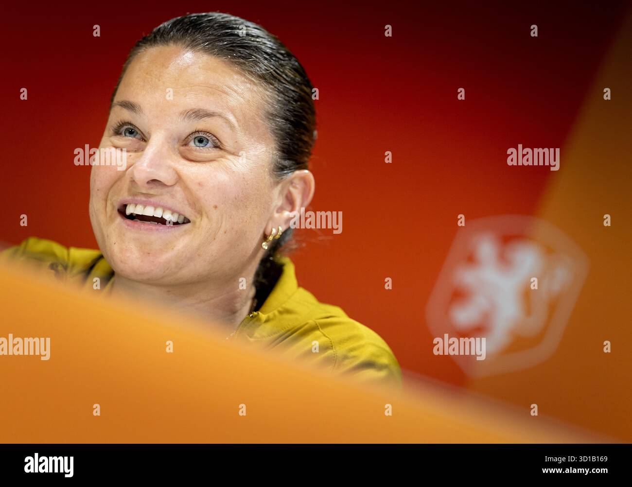 ZEIST - Sherida Spitse during the Dutch women's national team's press ...