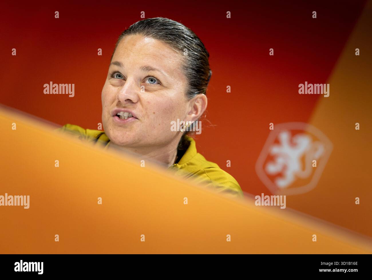 ZEIST - Sherida Spitse during the Dutch women's national team's press ...