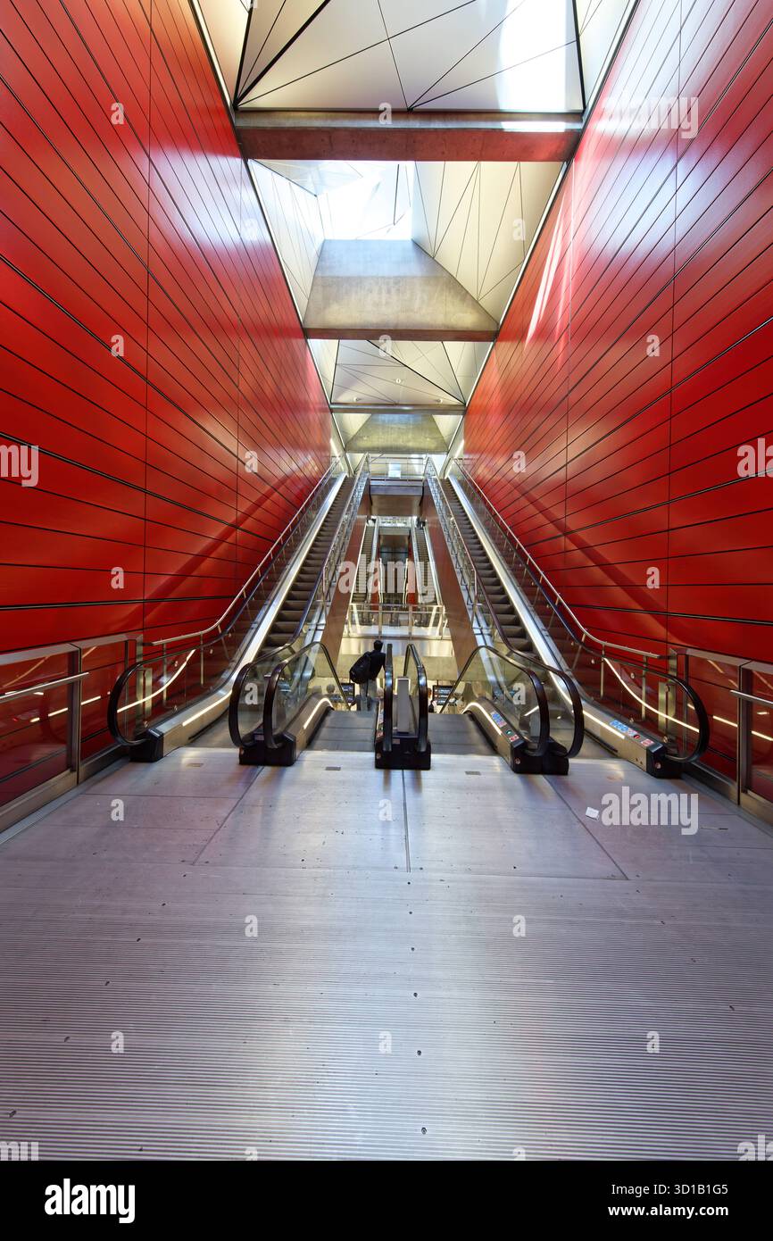 Kopenhagen, Daenemark, DK - Metro Station Norrebro 07.09.2025 ...