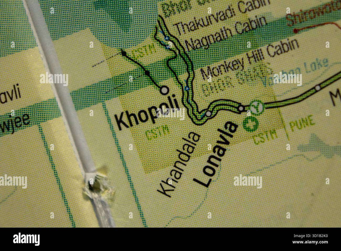 Khopoli - India Railways junction schematic transport map train station ...