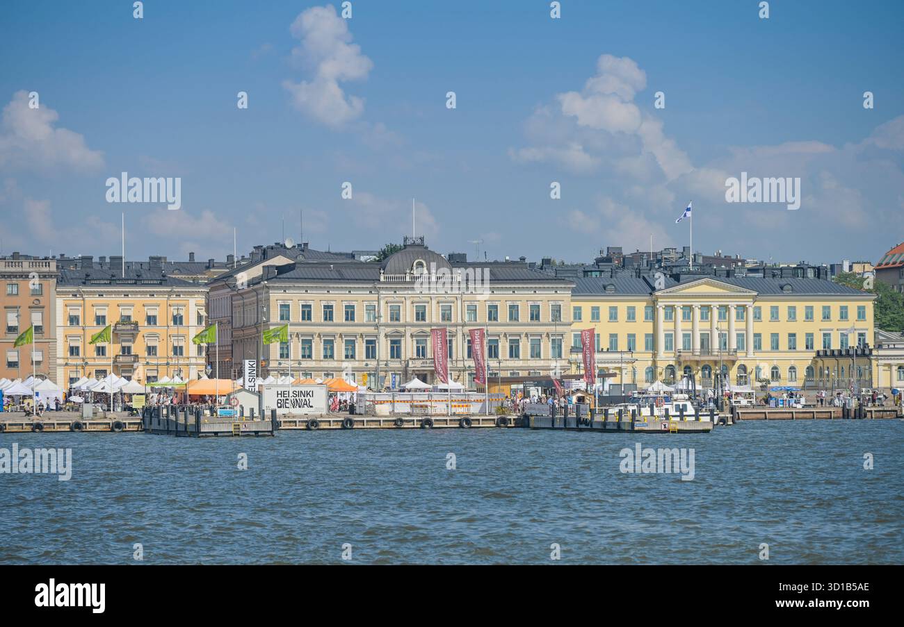 Kauppatori, Hafen, Oberstes Gericht Finnlands Korkein oikeus ...