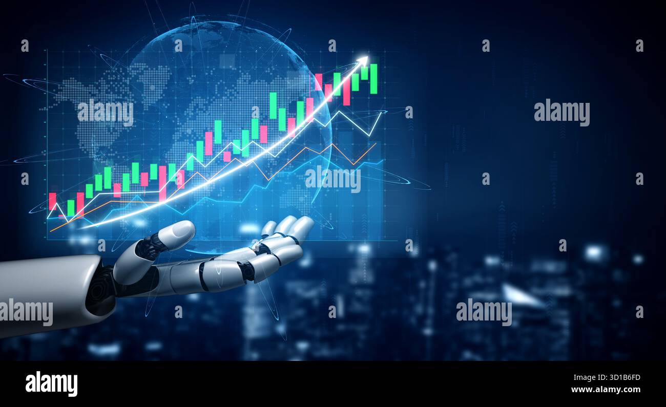 Stunning depiction robotic hand hi-res stock photography and images - Alamy