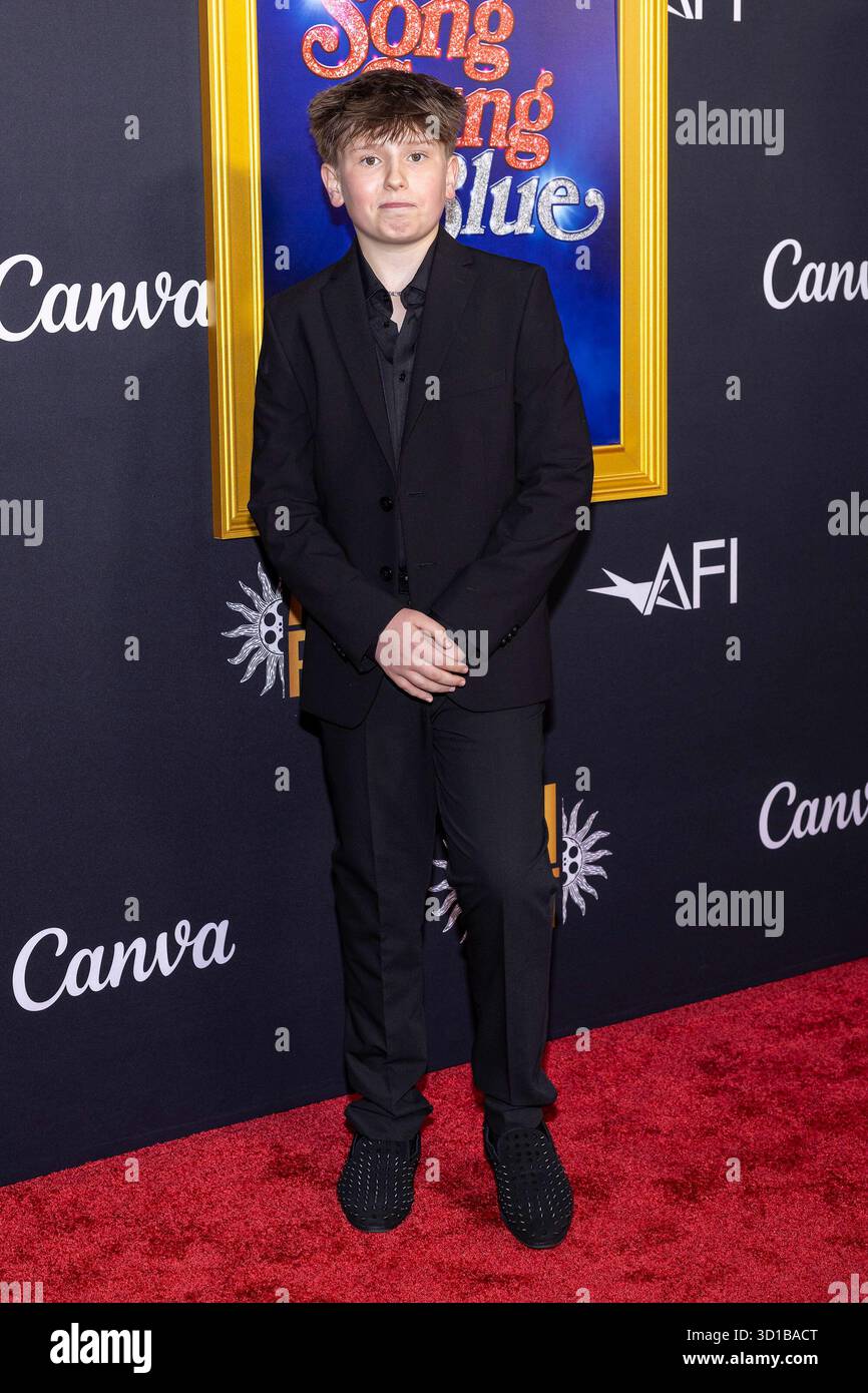 26 October 2025 - Hollywood, California - Hudson Hensley. “Song Sung Blue” Premiere at the 2025 ...