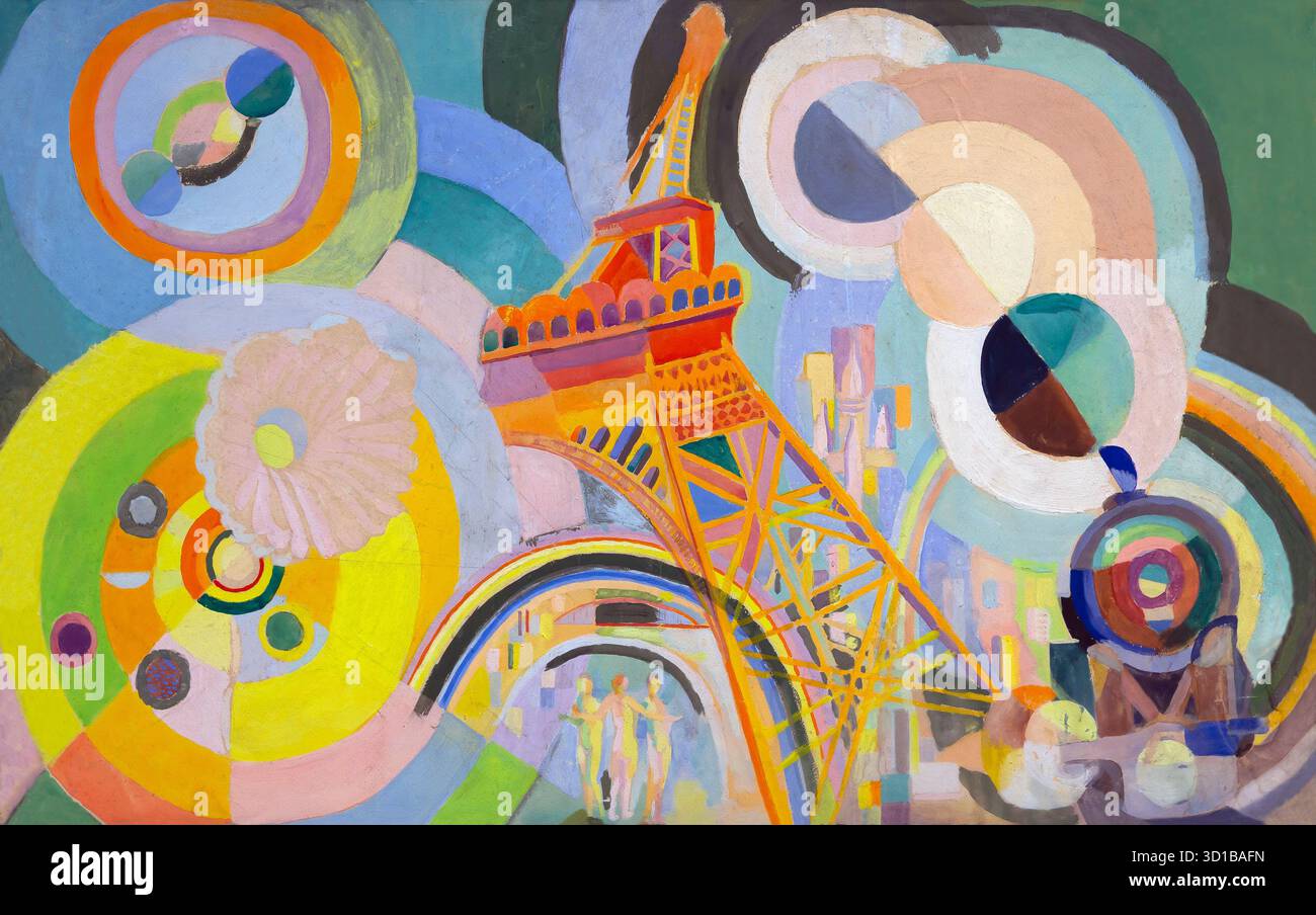 Air, Iron, Water, Study for a Mural, Robert Delaunay, 1936-1937 ...