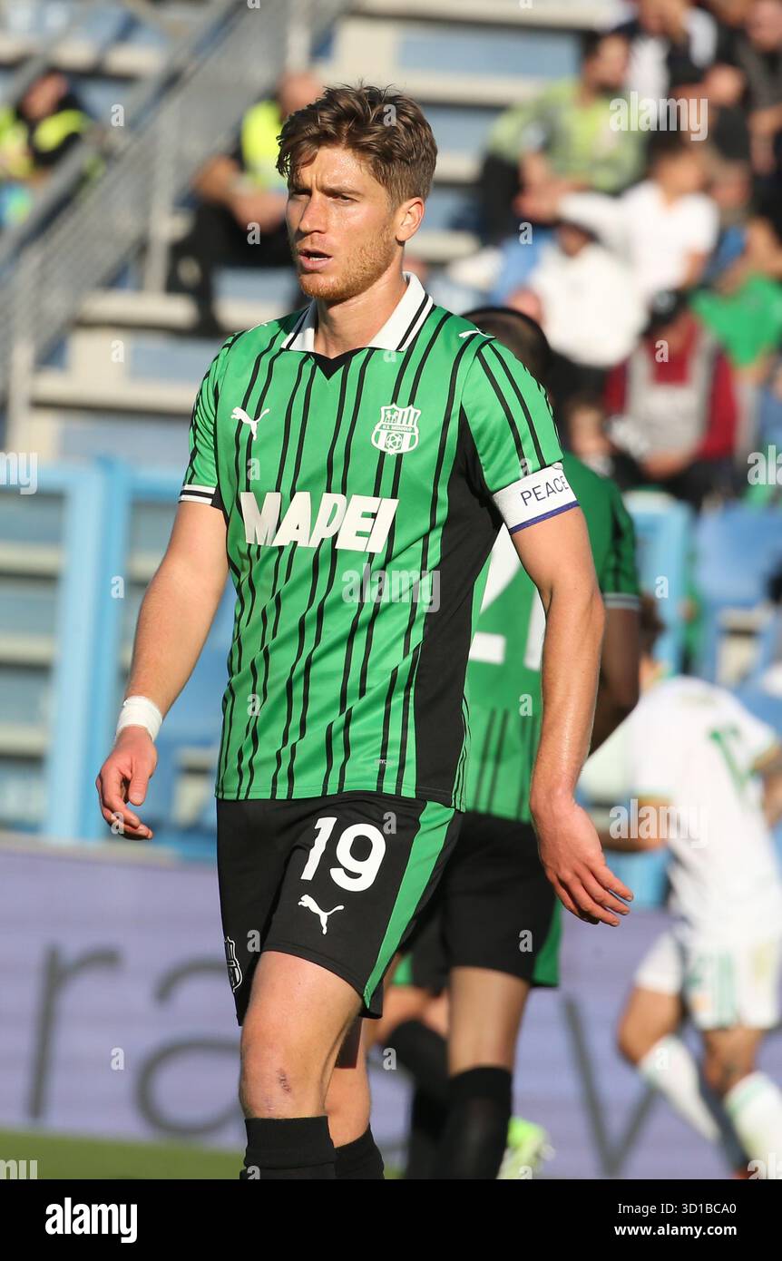 Sassuolo’s Filippo Romagna during the Serie A soccer match between ...