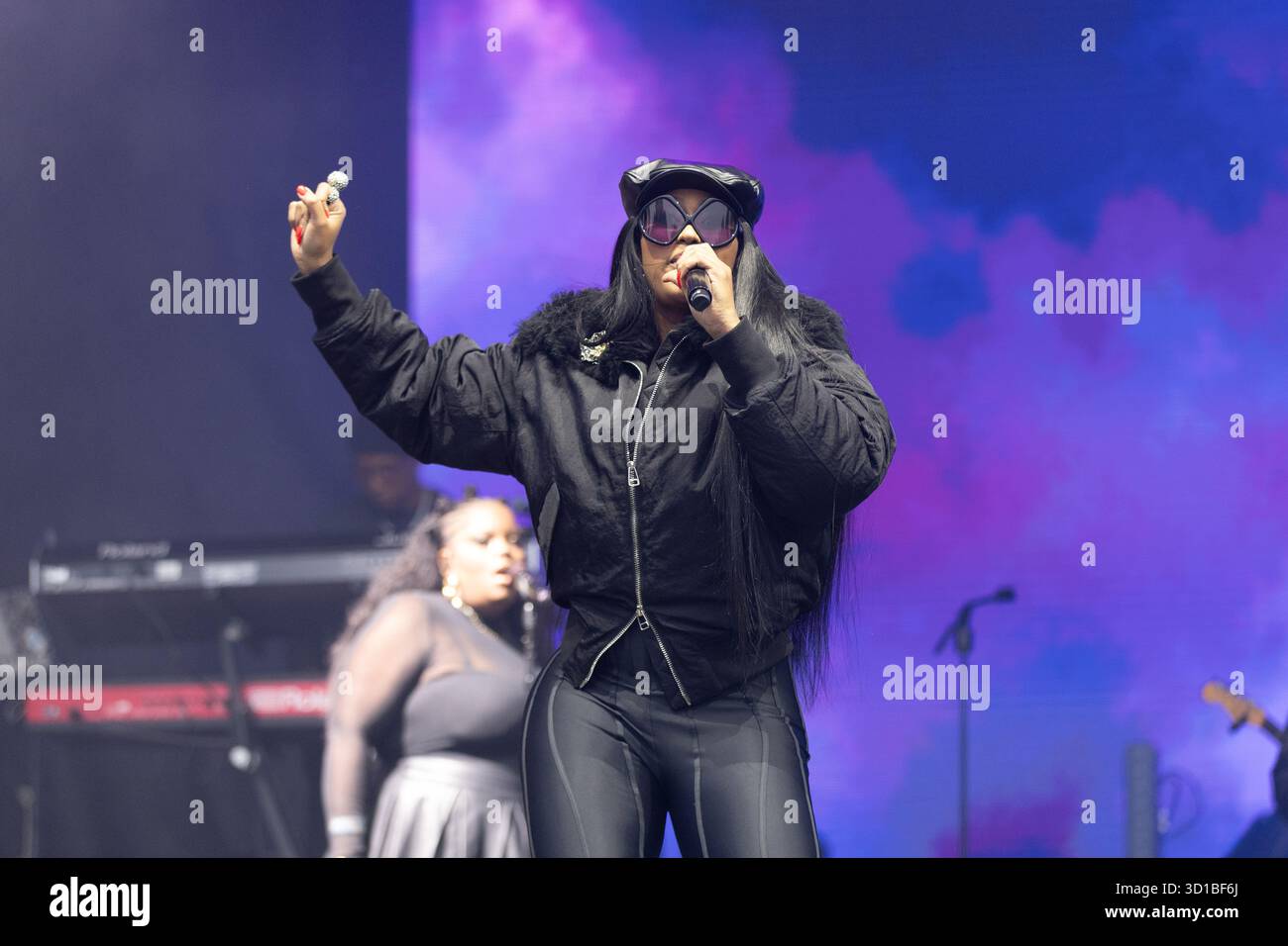 Jazmine Sullivan performs during the One Musicfest held in Piedmont ...