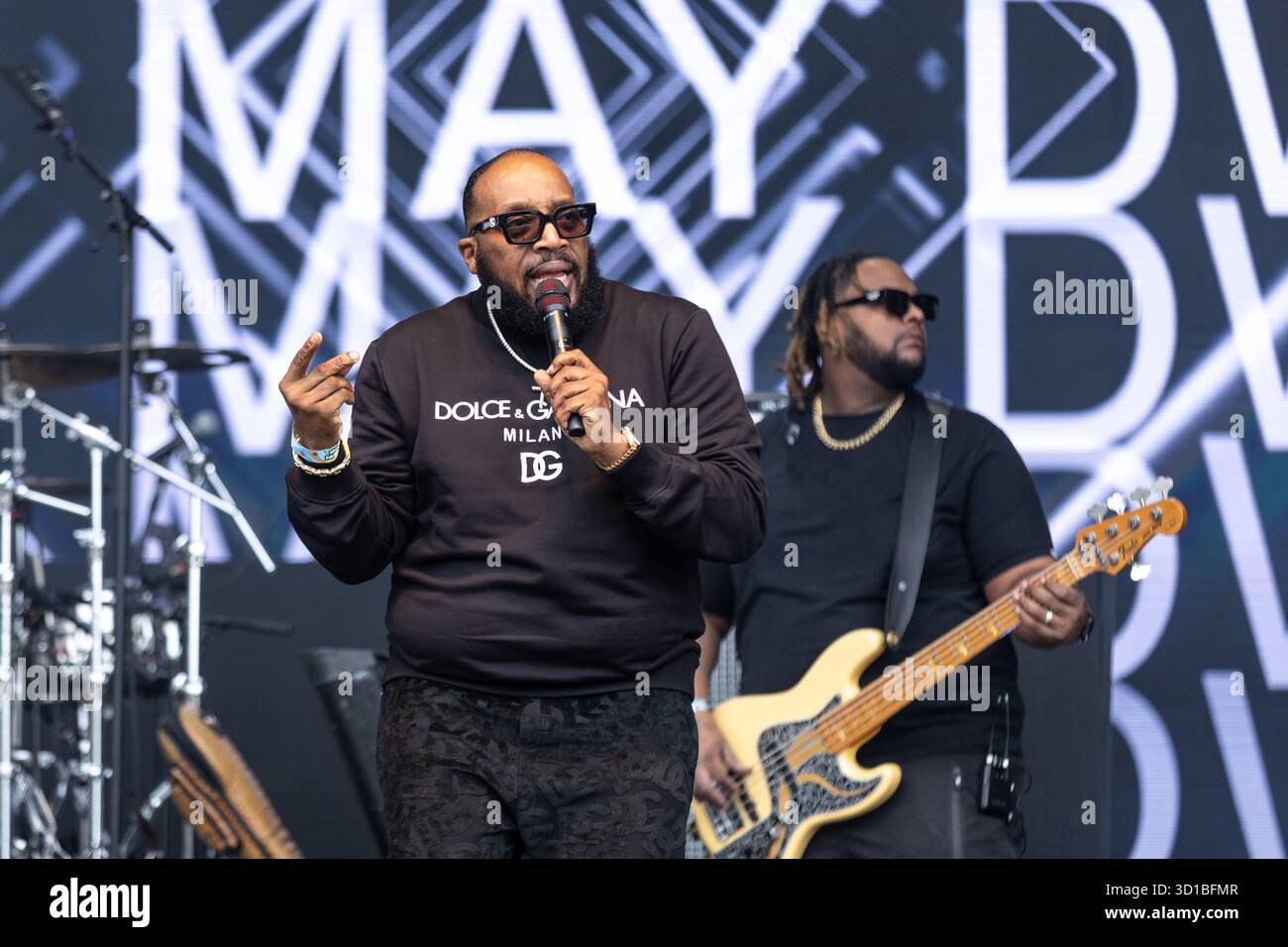 Marvin Sapp performs during the One Musicfest held in Piedmont Park in ...