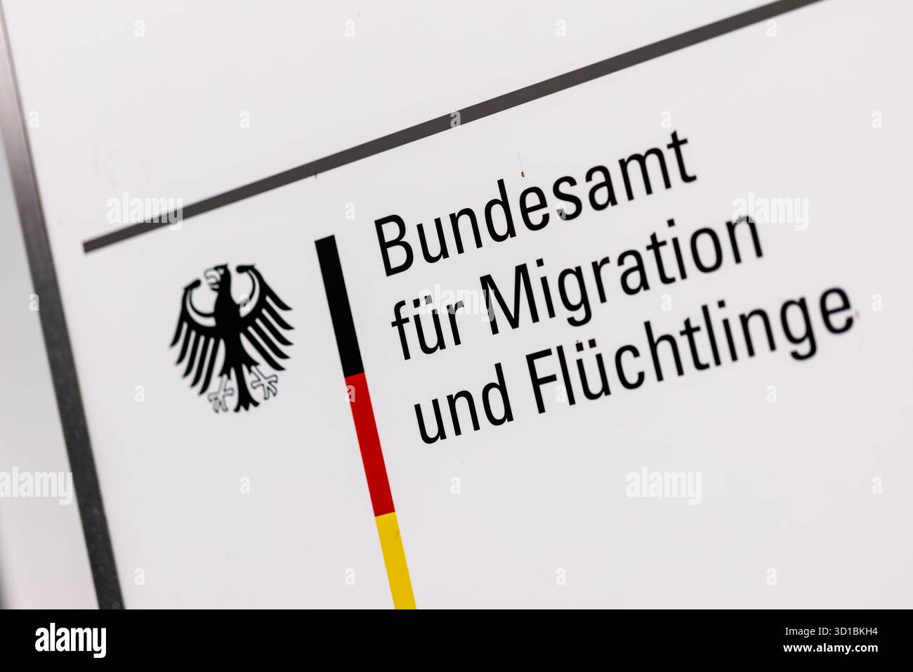 24 October 2025, Bavaria, Augsburg: The words "Federal Office for ...