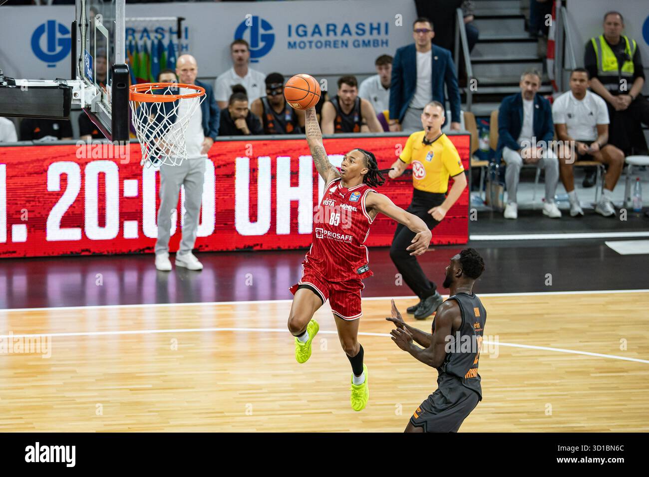 26 October 2025, Bavaria, Bamberg: Basketball, Bundesliga, Season 2025 ...