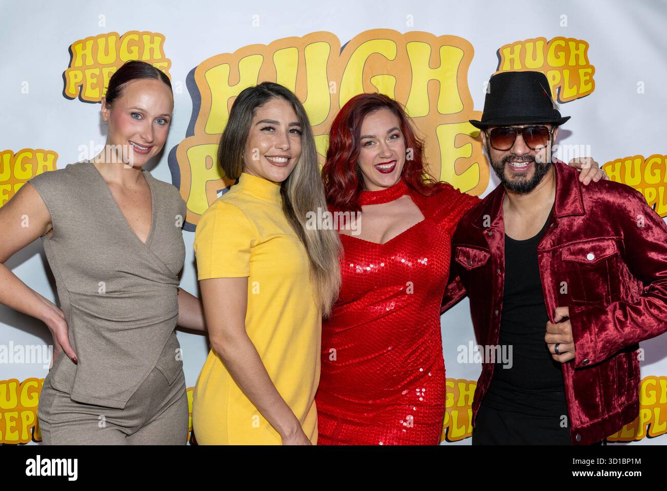 Dancers Katie Gallagher, Kiersten Willis, Choreographers Bridget Rios, Noe 'JBAD' Rios attend ...