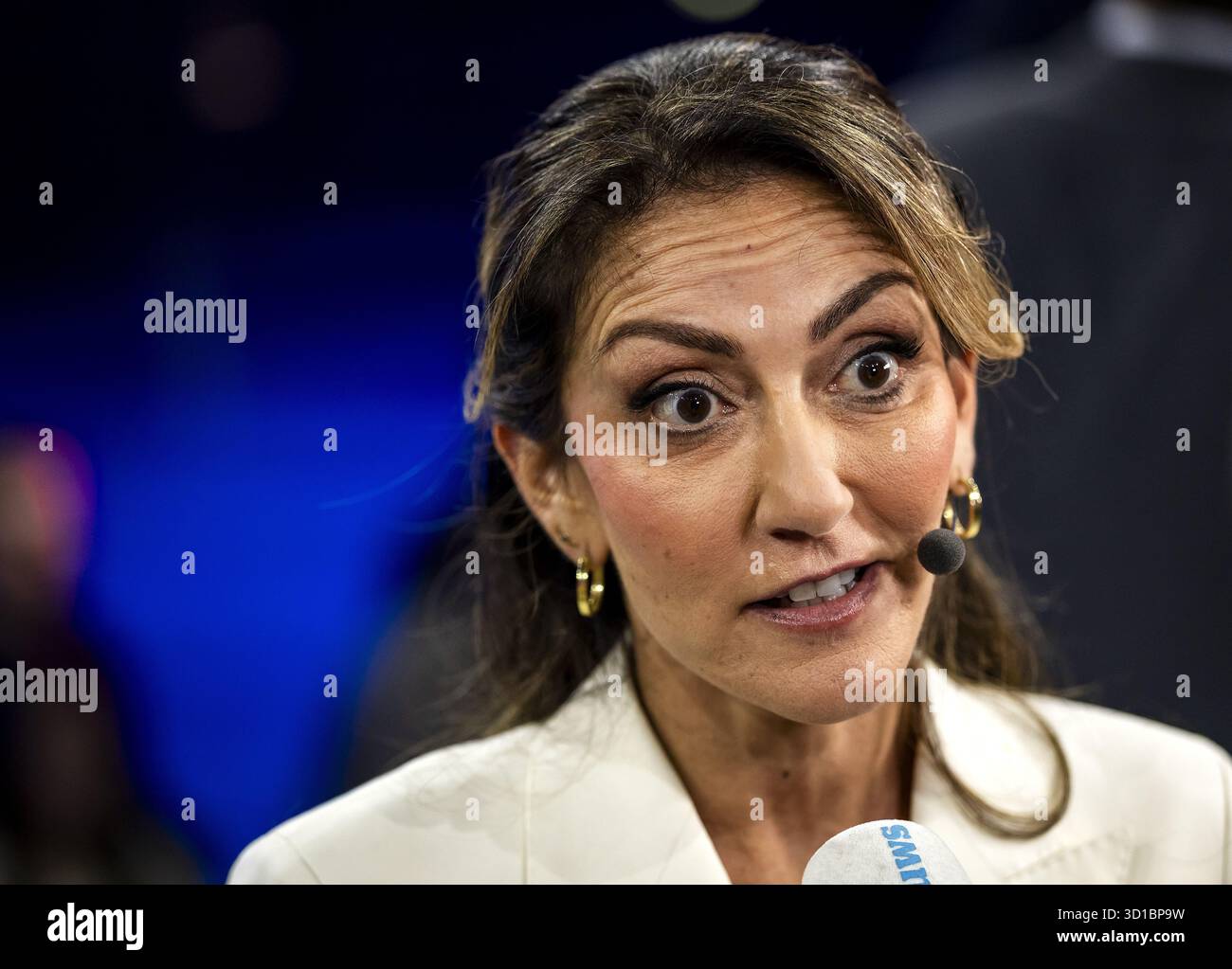 ROTTERDAM - Dilan Yesilgoz (VVD) after the EenVandaag election debate ...
