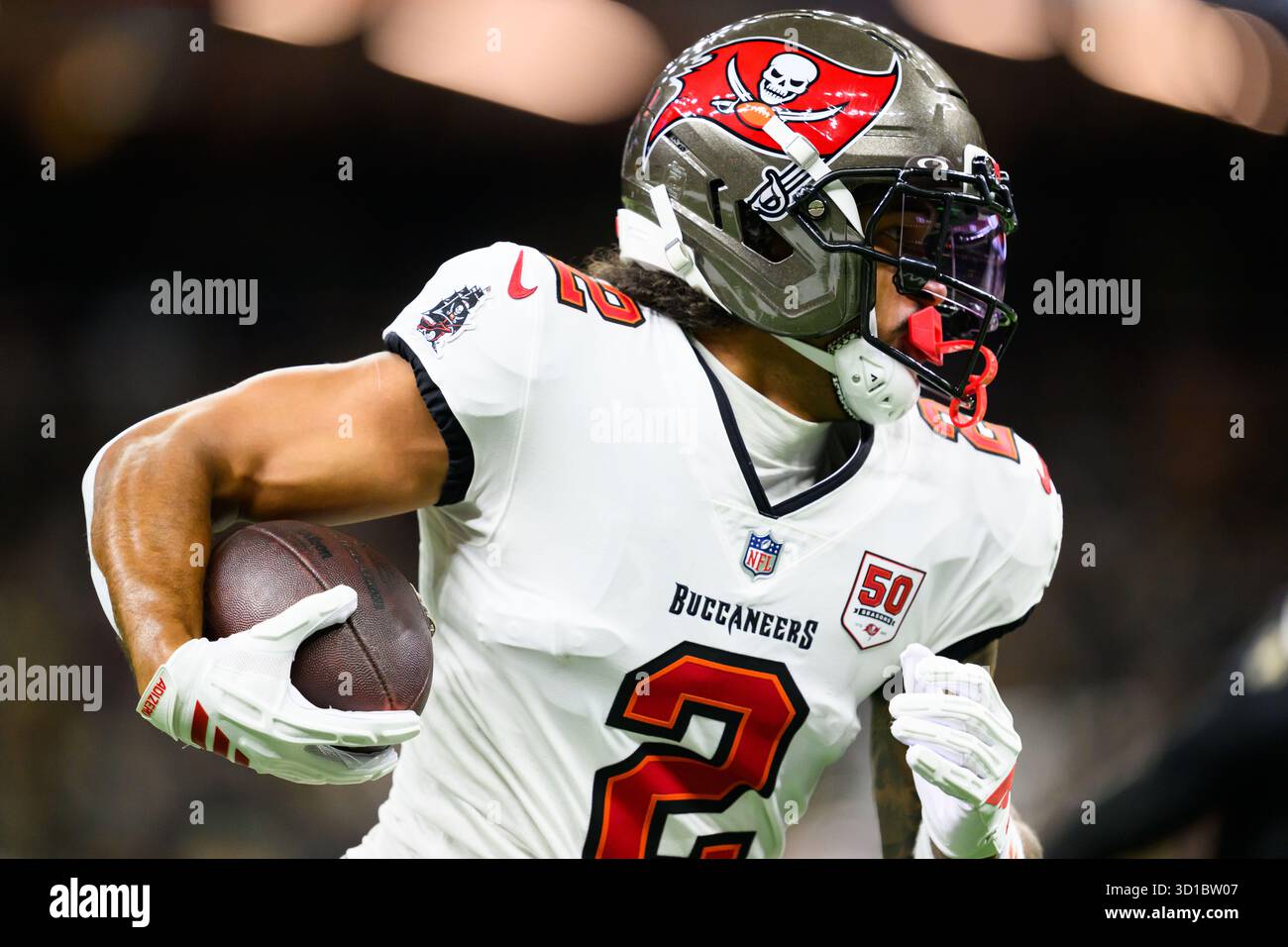 Tampa Bay Buccaneers wide receiver Emeka Egbuka (2) in the first half ...