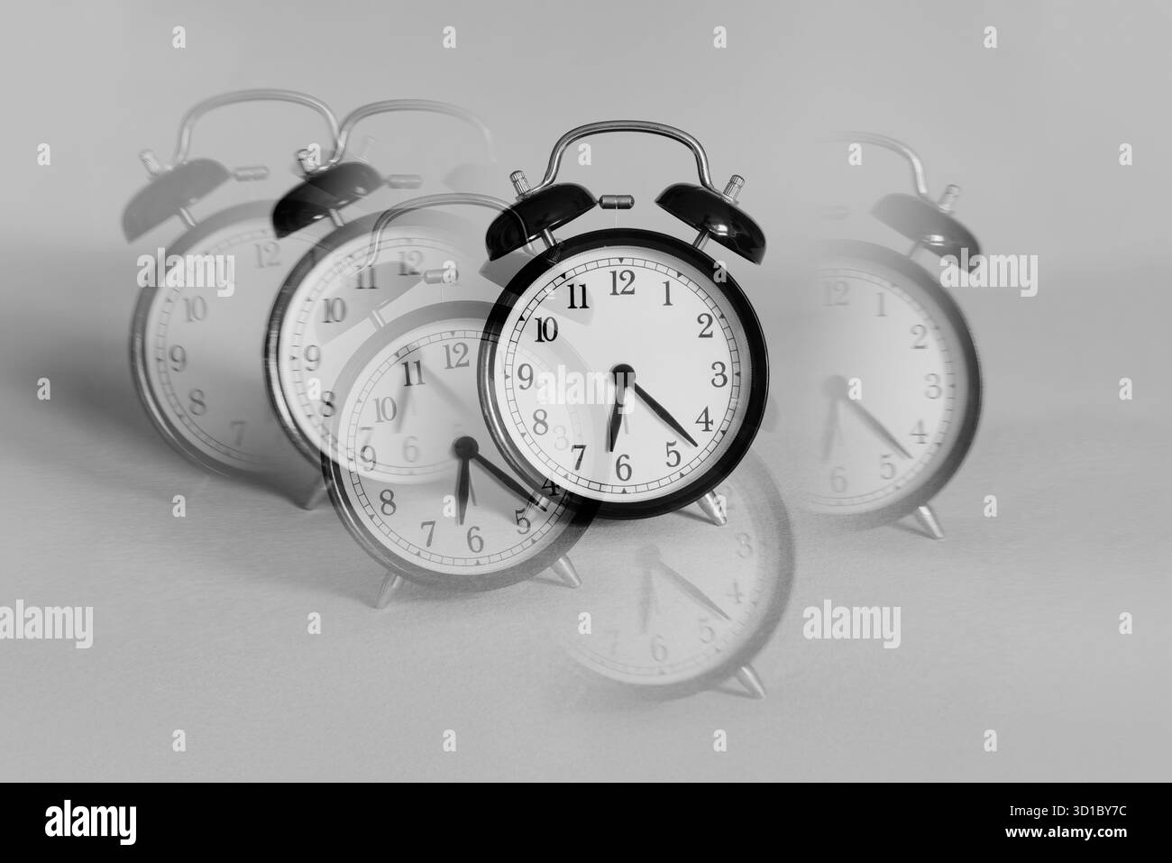 Stress management work abstract Black and White Stock Photos & Images ...