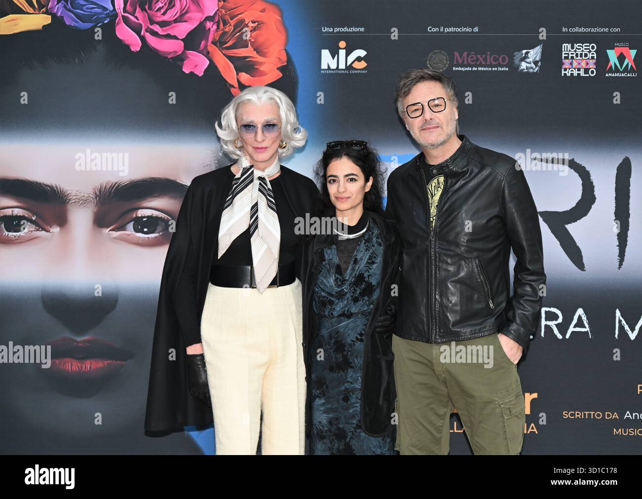 Milan, Italy FRIDA OPERA MUSICAL photocall cast presentation of the ...