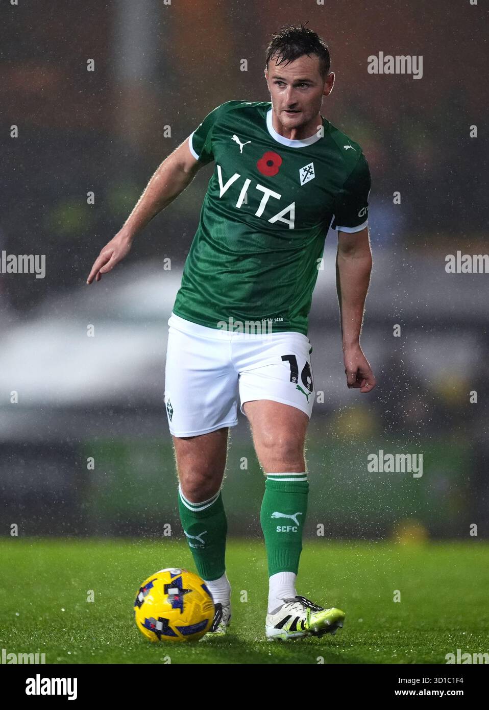Stockport County's Callum Connolly during the Sky Bet League One match ...