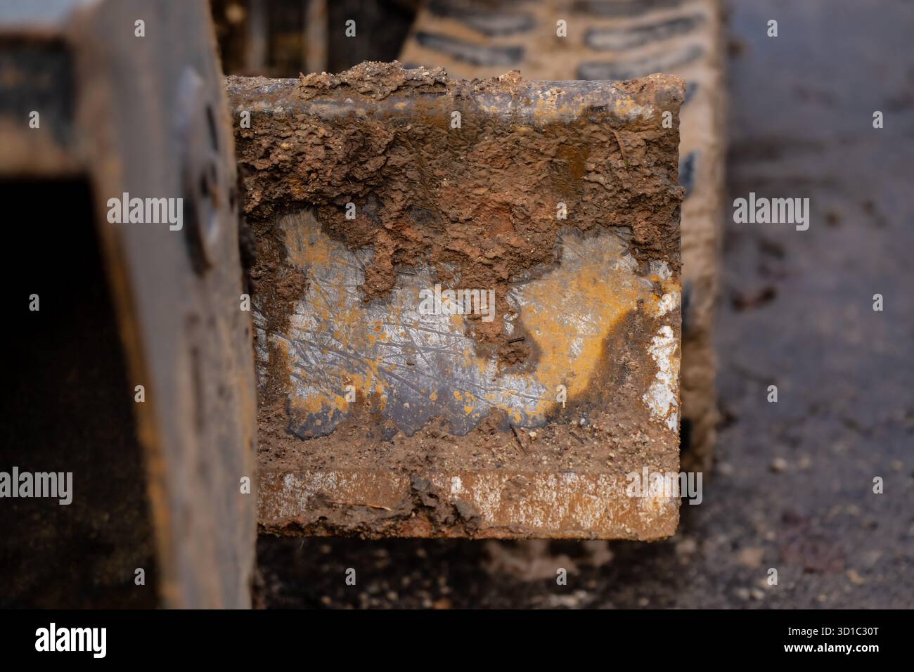 Mud covered surface construction hi-res stock photography and images ...