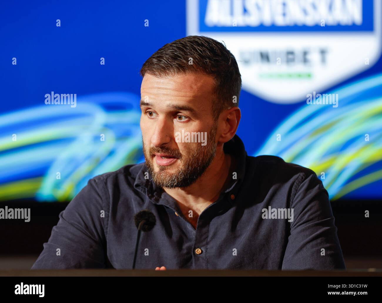 MALMÖ, SWEDEN 20251027Malmö coach Anes Mravac after Monday's ...