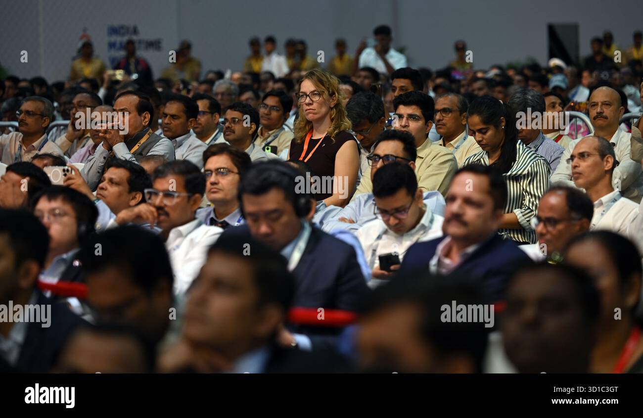 MUMBAI, INDIA - OCTOBER 27: Foreign delegates attended the inaugural ...