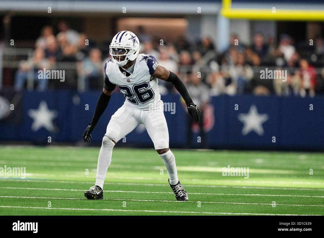 Dallas Cowboys cornerback DaRon Bland defends during an NFL football ...