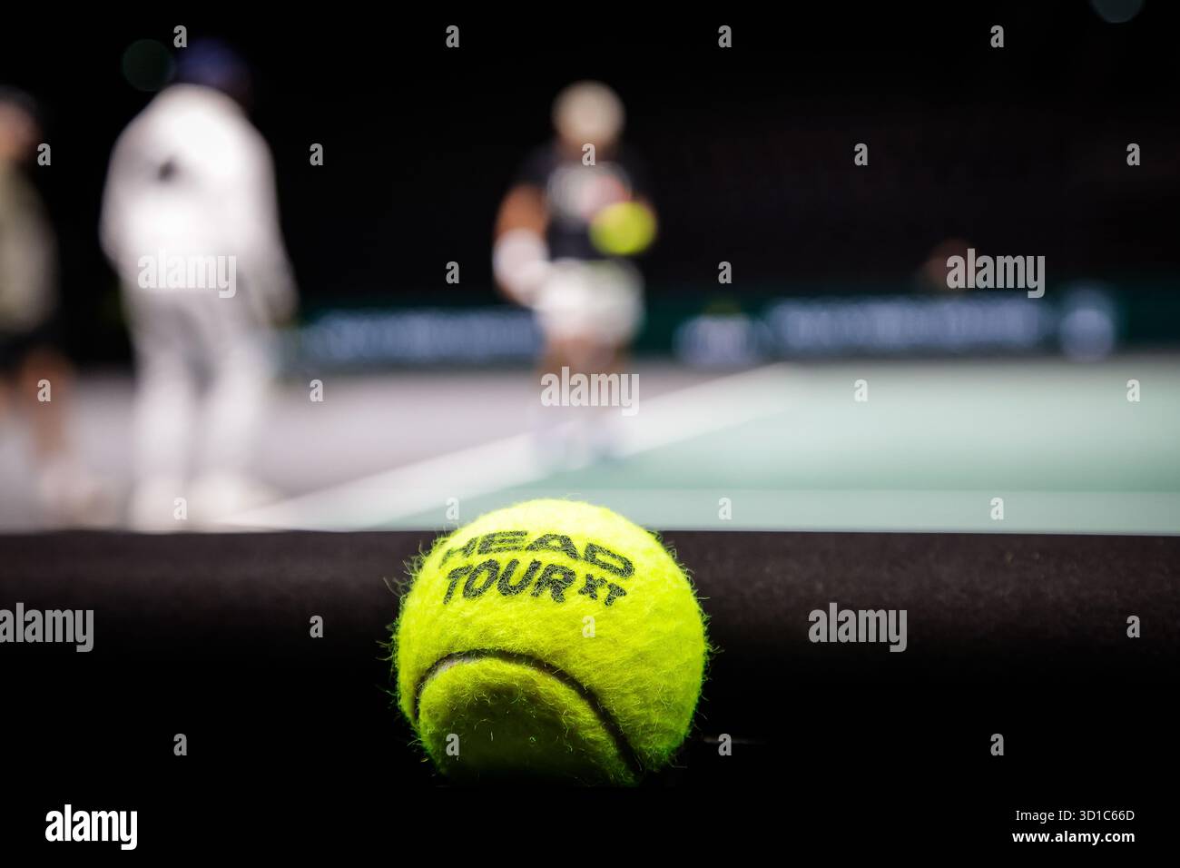 Illustration of the official Head ball during the Rolex Paris Masters ...