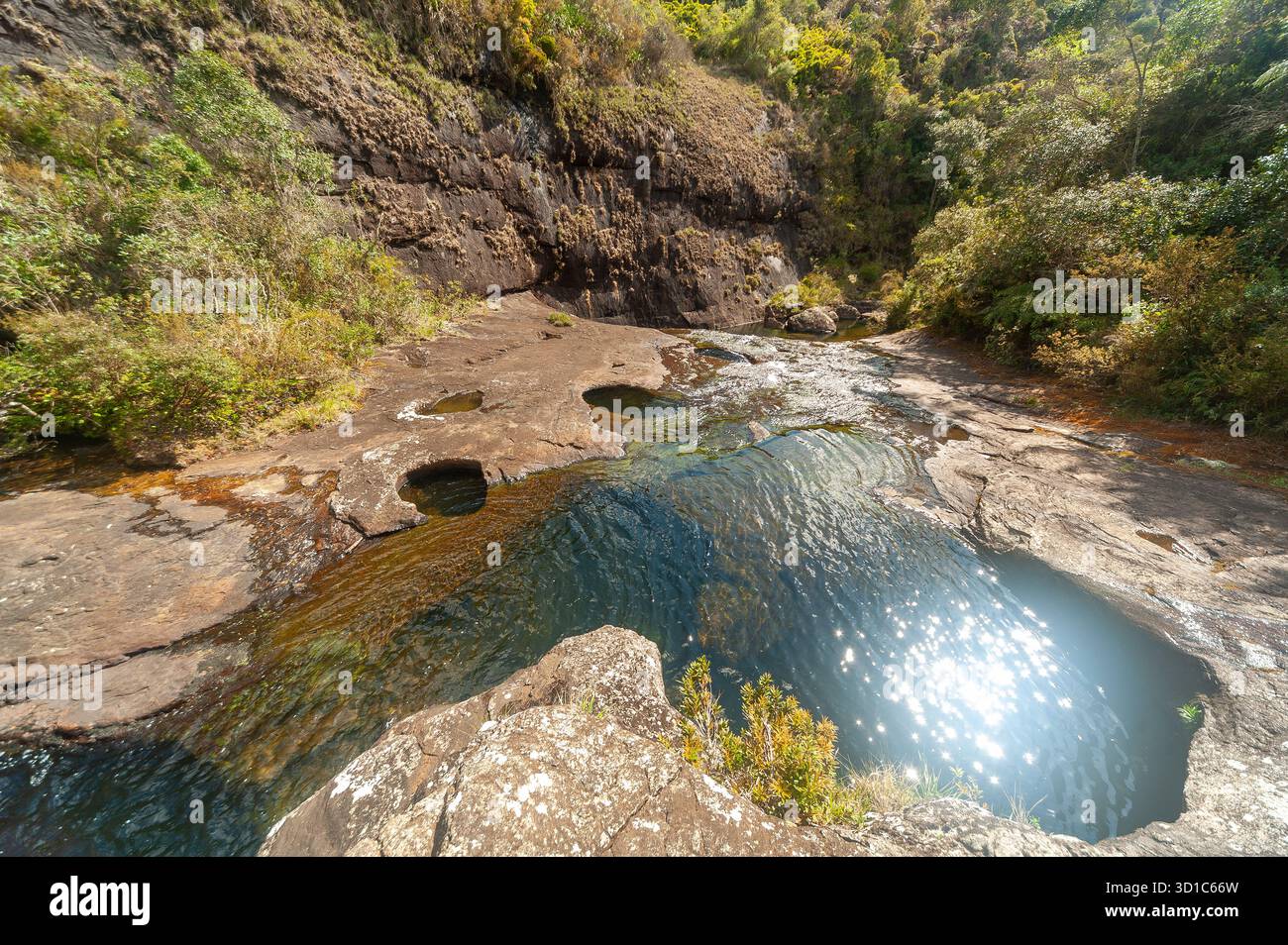 Sete piloes waterfall hi-res stock photography and images - Alamy