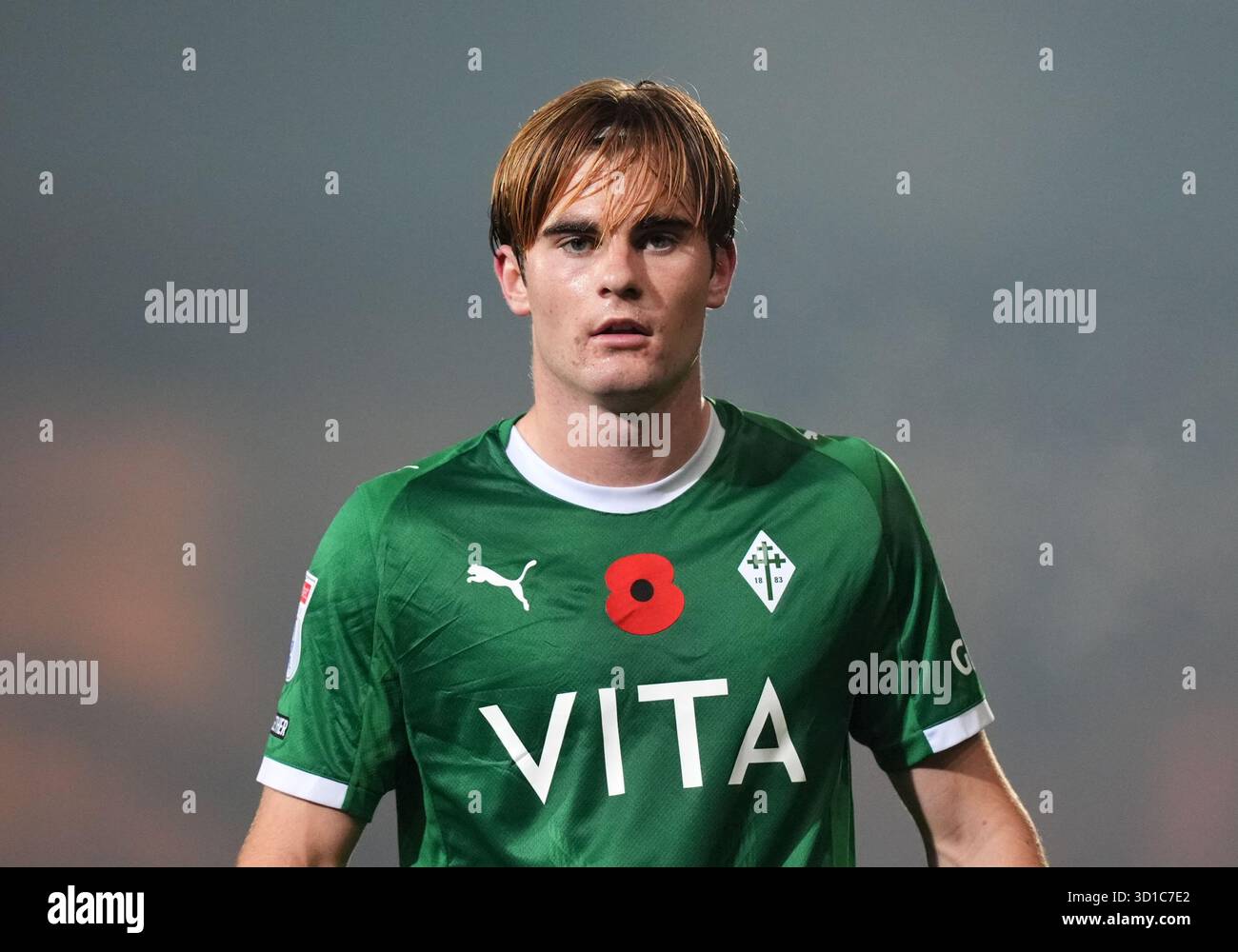 Stockport County's Nathan Lowe during the Sky Bet League One match at ...
