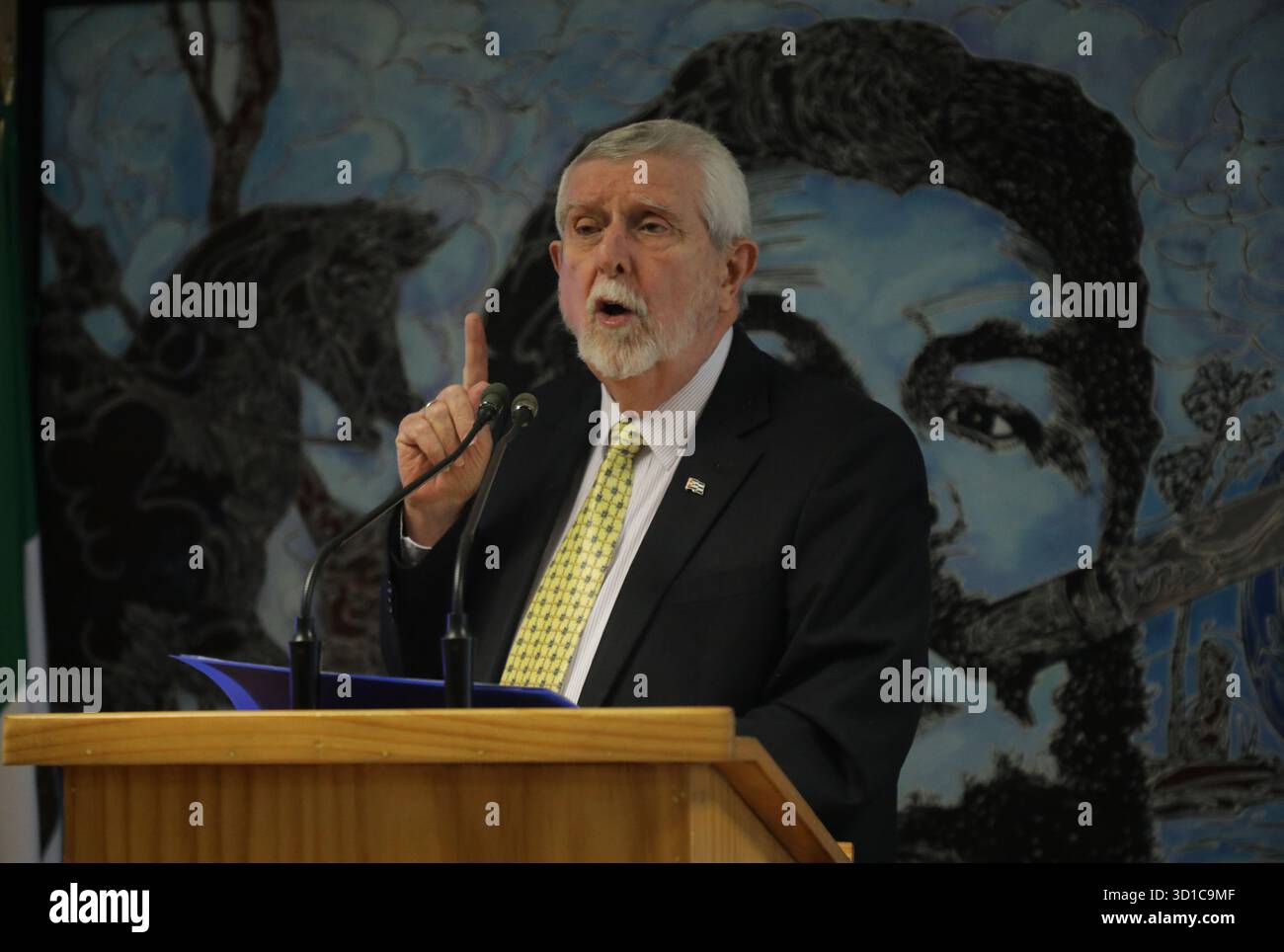 Mexico City, Mexico. 27th Oct, 2025. Cuban Ambassador to Mexico Marcos ...