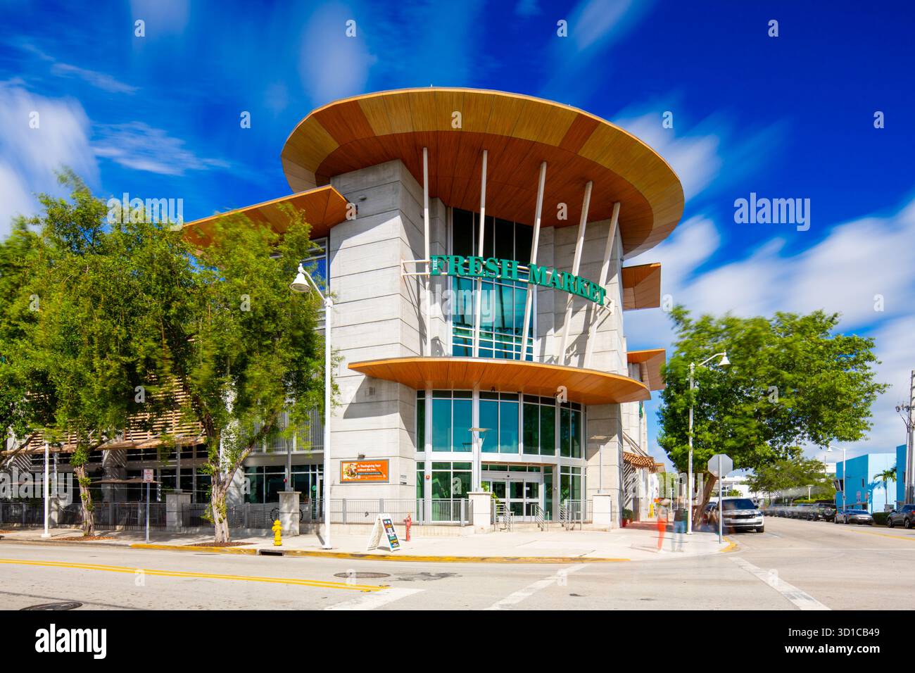 Miami Beach, FL, USA - October 27, 2025: Fresh Market upscale grocery ...